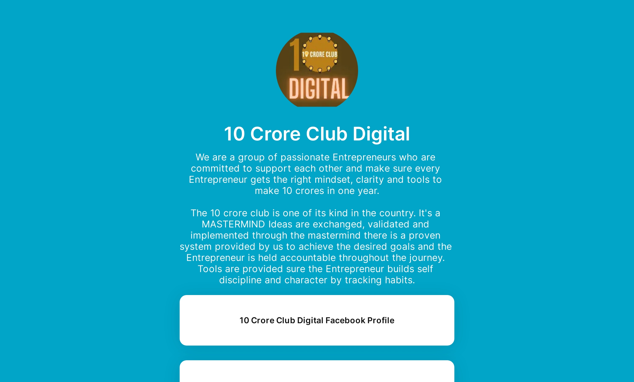10 Crore Club Digital 's Flowpage