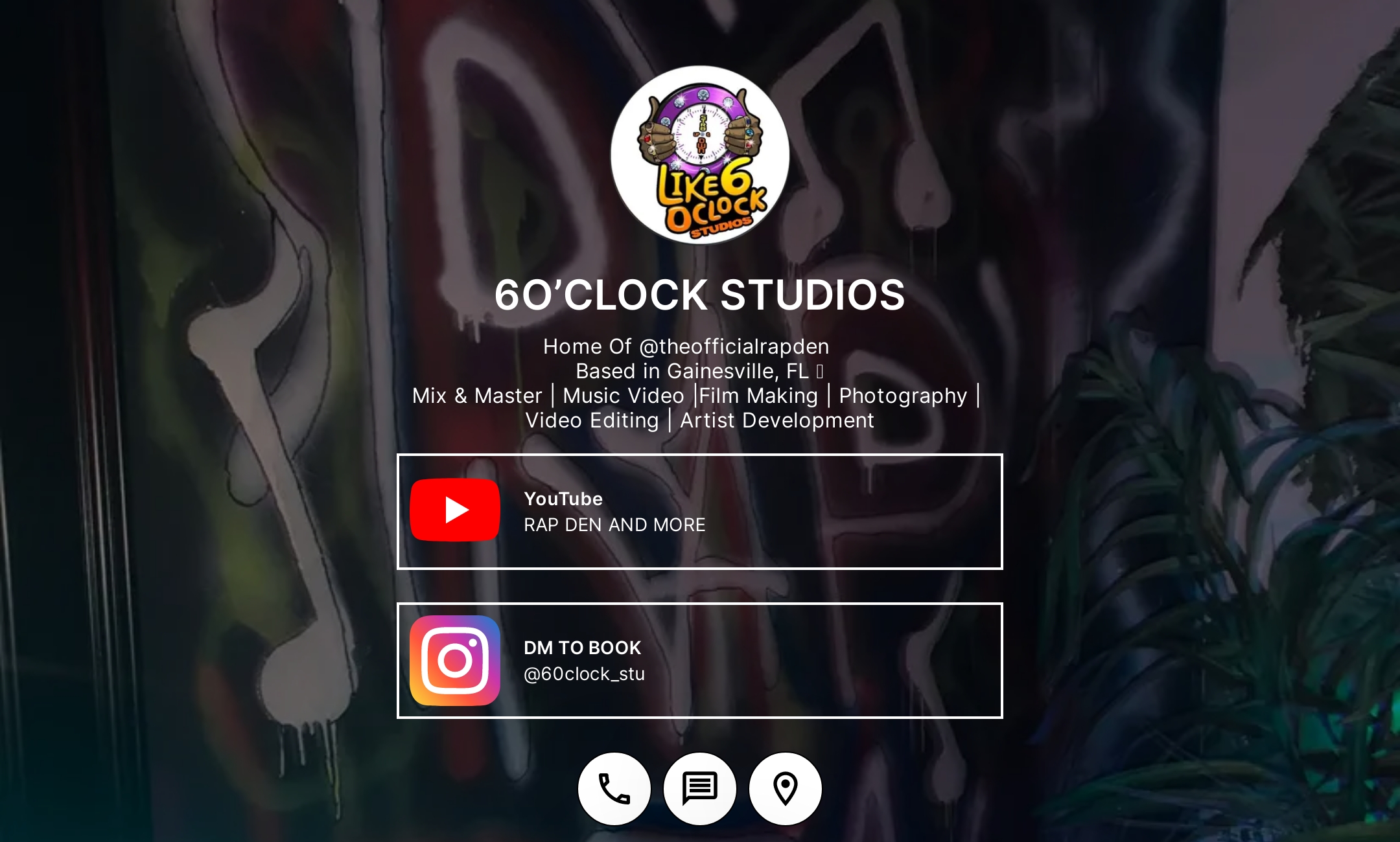 6O’CLOCK STUDIOS's Flowpage