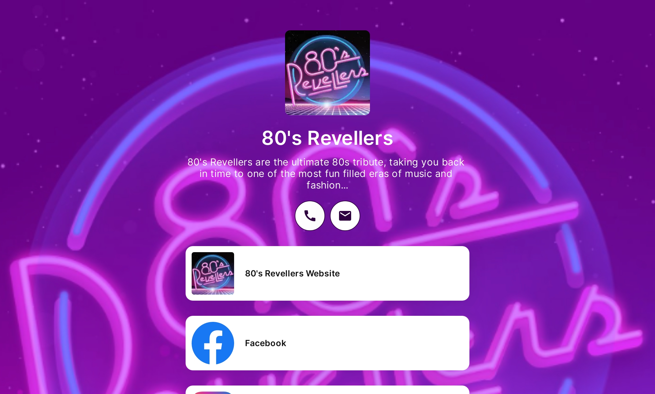 80's Revellers' Flowpage