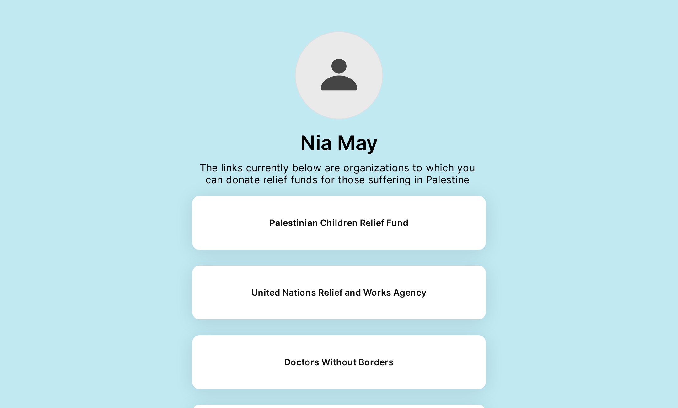Nia May's Flowpage