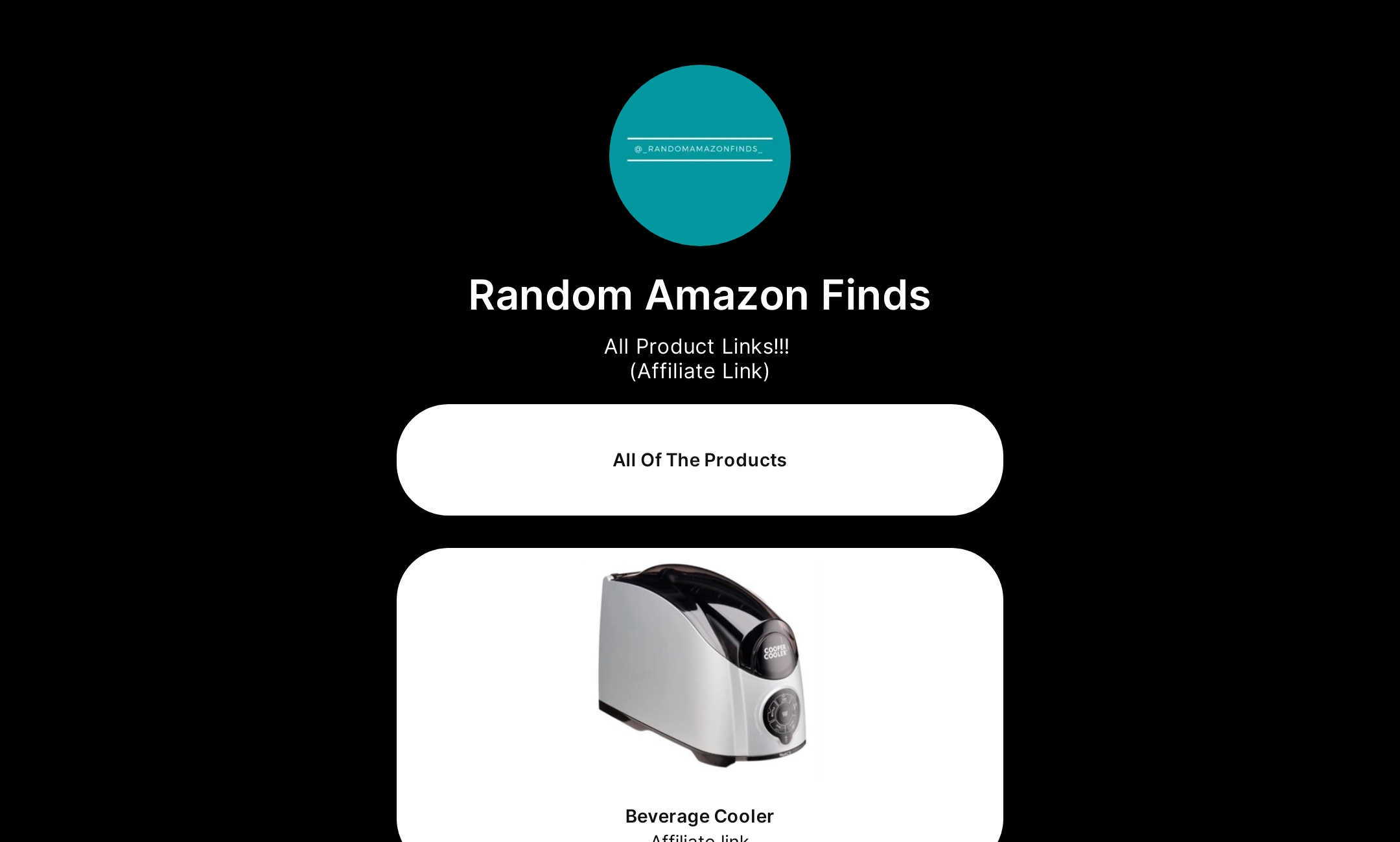 Random Amazon Finds' Flowpage
