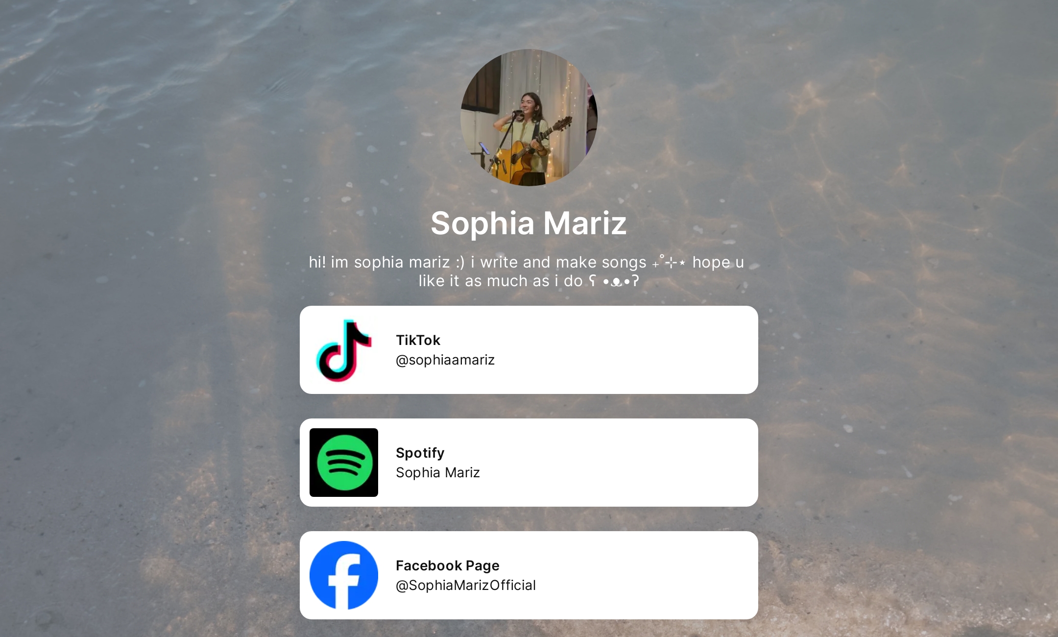 Sophia Mariz's Flowpage