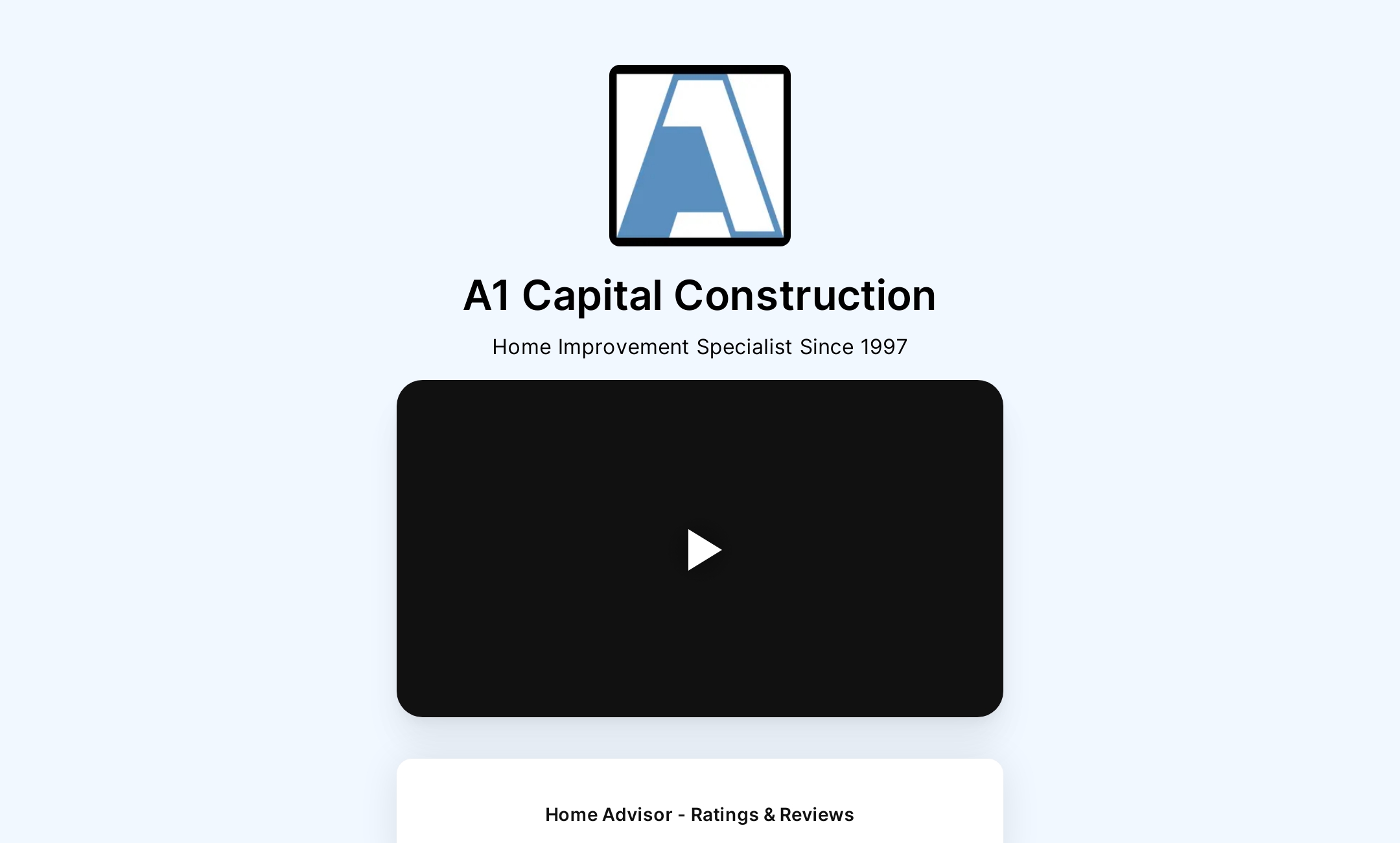 A1 Capital Construction's Flowpage