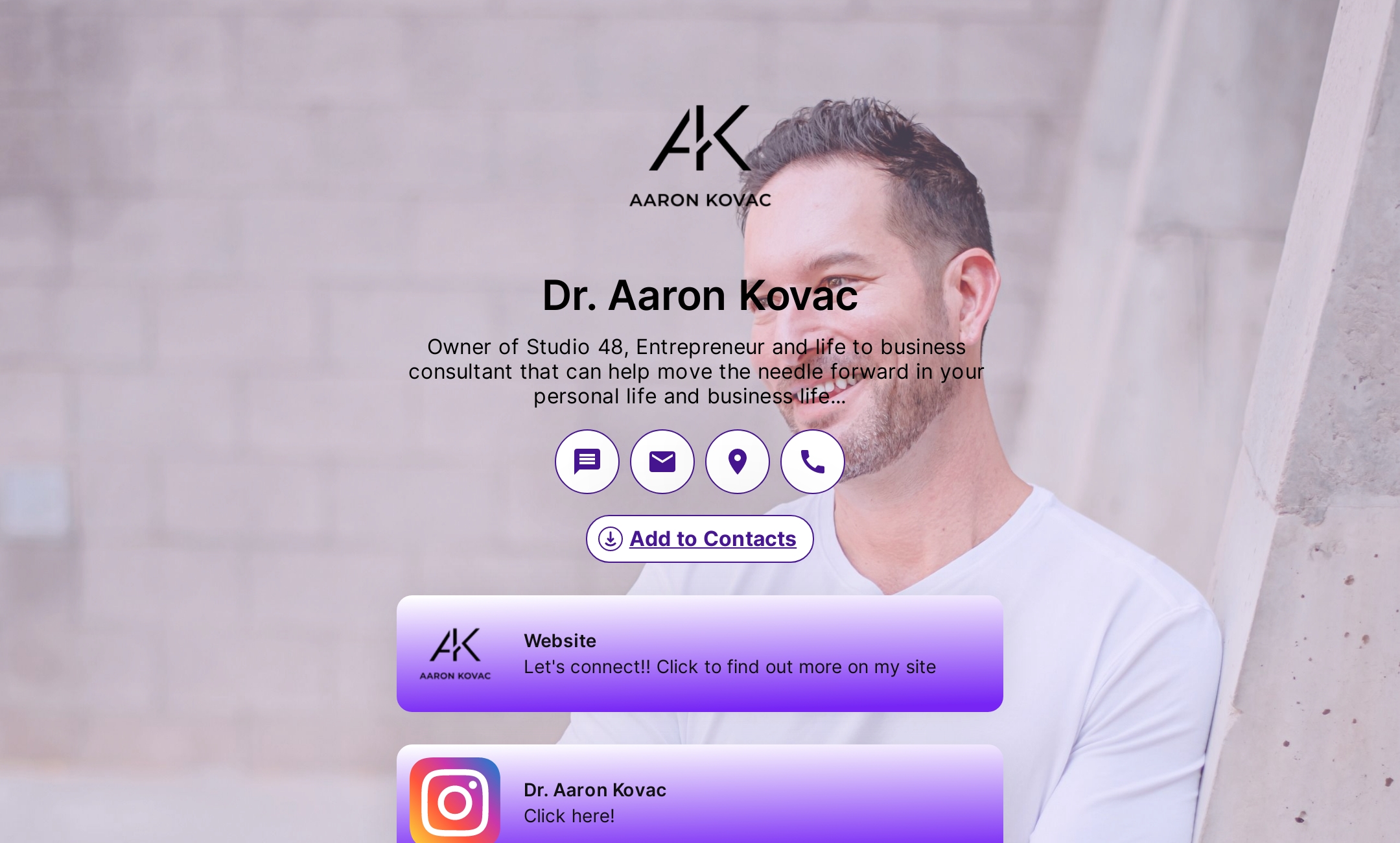 Dr. Aaron Kovac's Flowpage