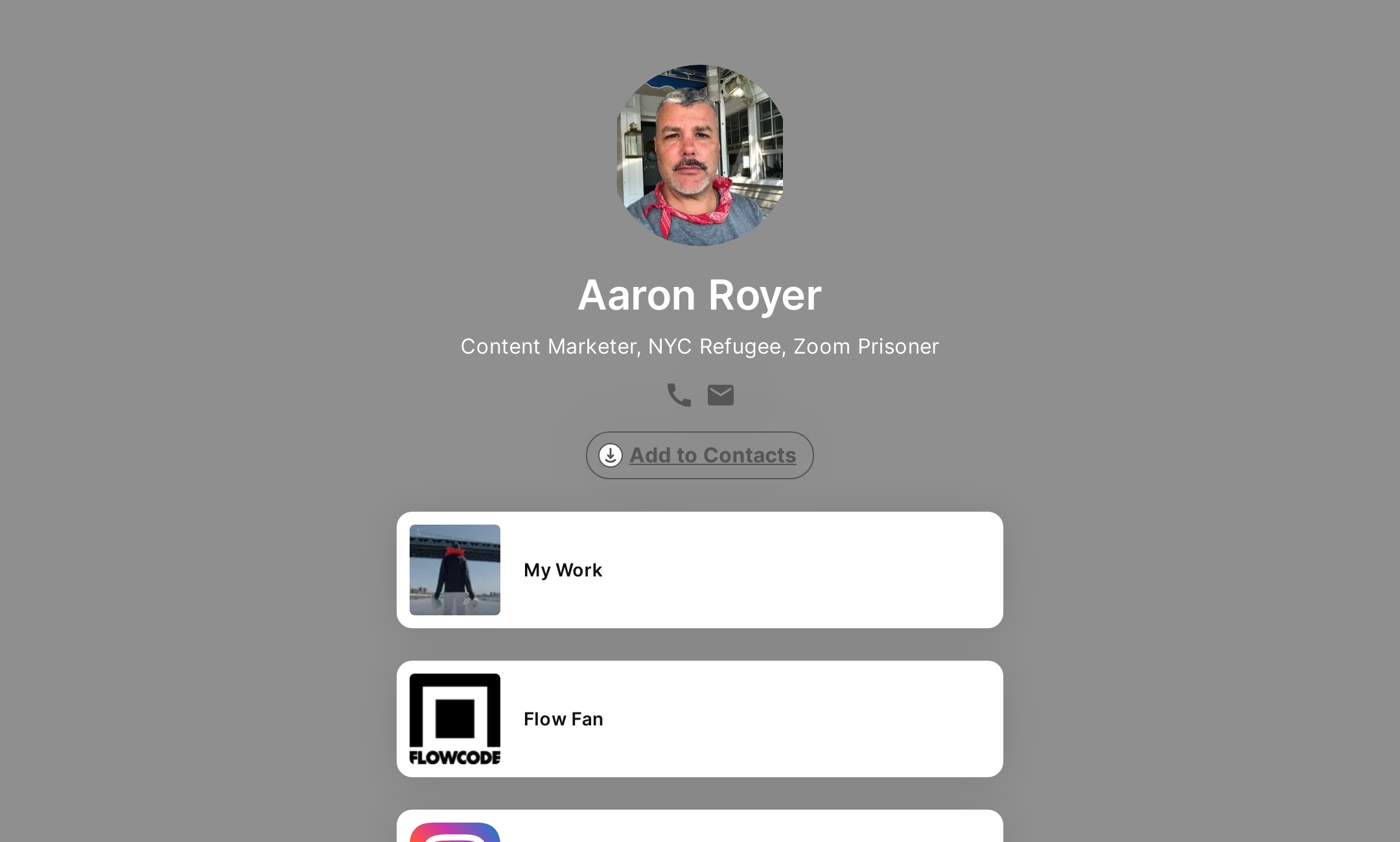 Aaron Royer's Flowpage