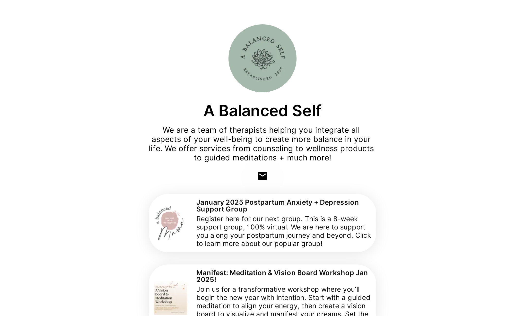A Balanced Self's Flowpage