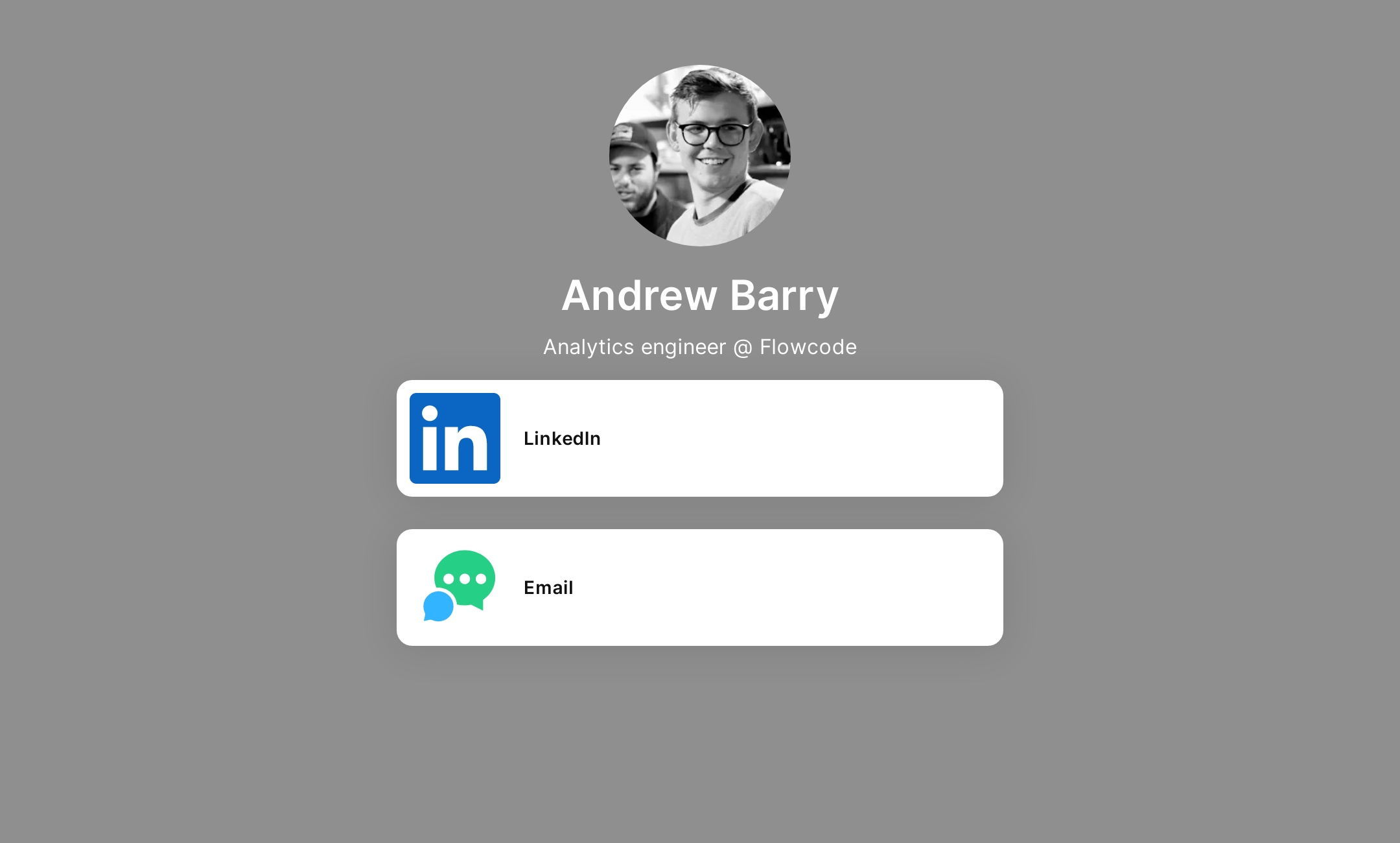 Andrew Barry's Flowpage