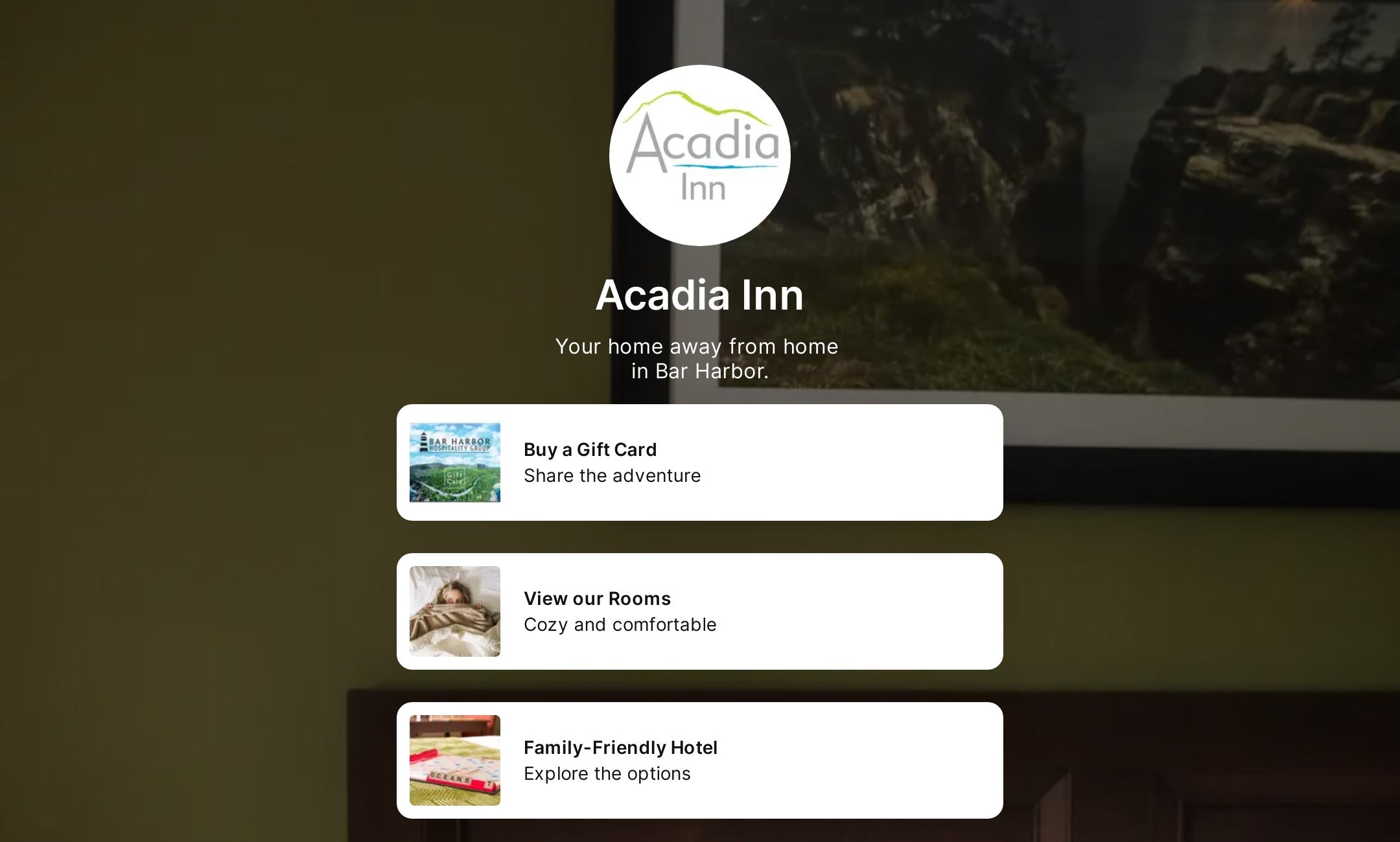 Acadia Inn's Flowpage