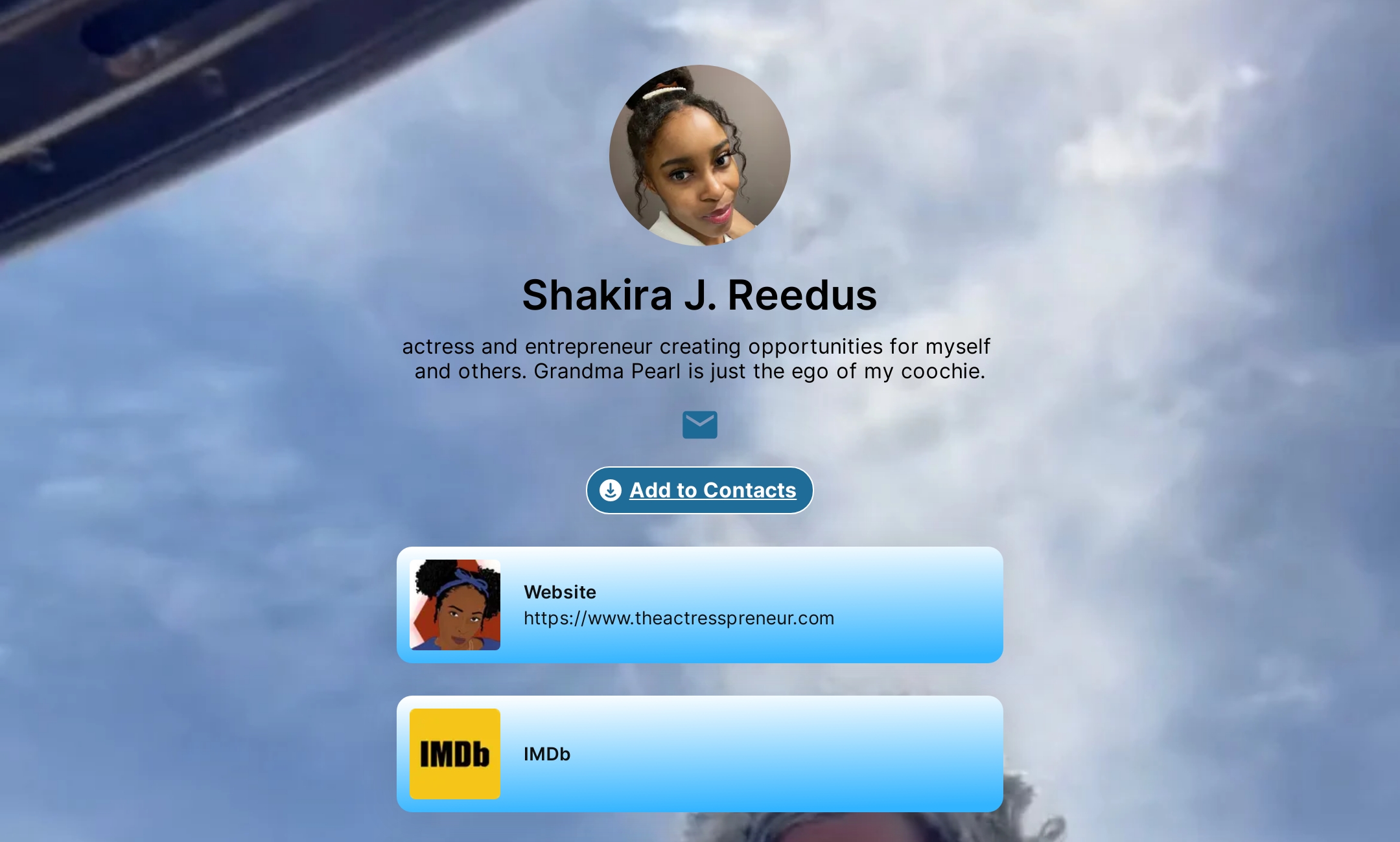 Shakira J. Reedus' Flowpage