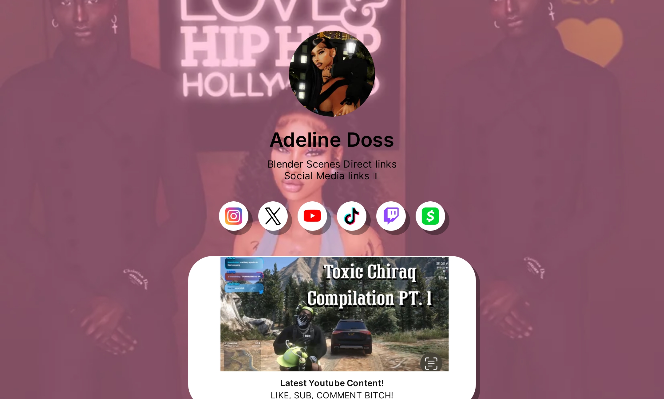 Adeline Doss' Flowpage