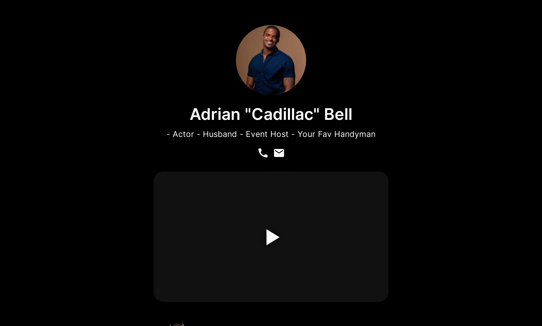Adrian "Cadillac" Bell's Flowpage