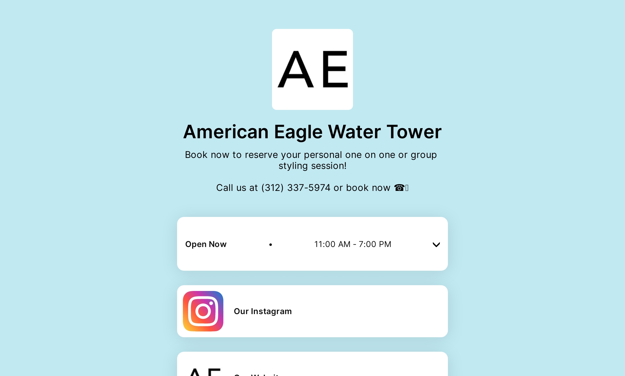 American Eagle Water Tower's Flowpage