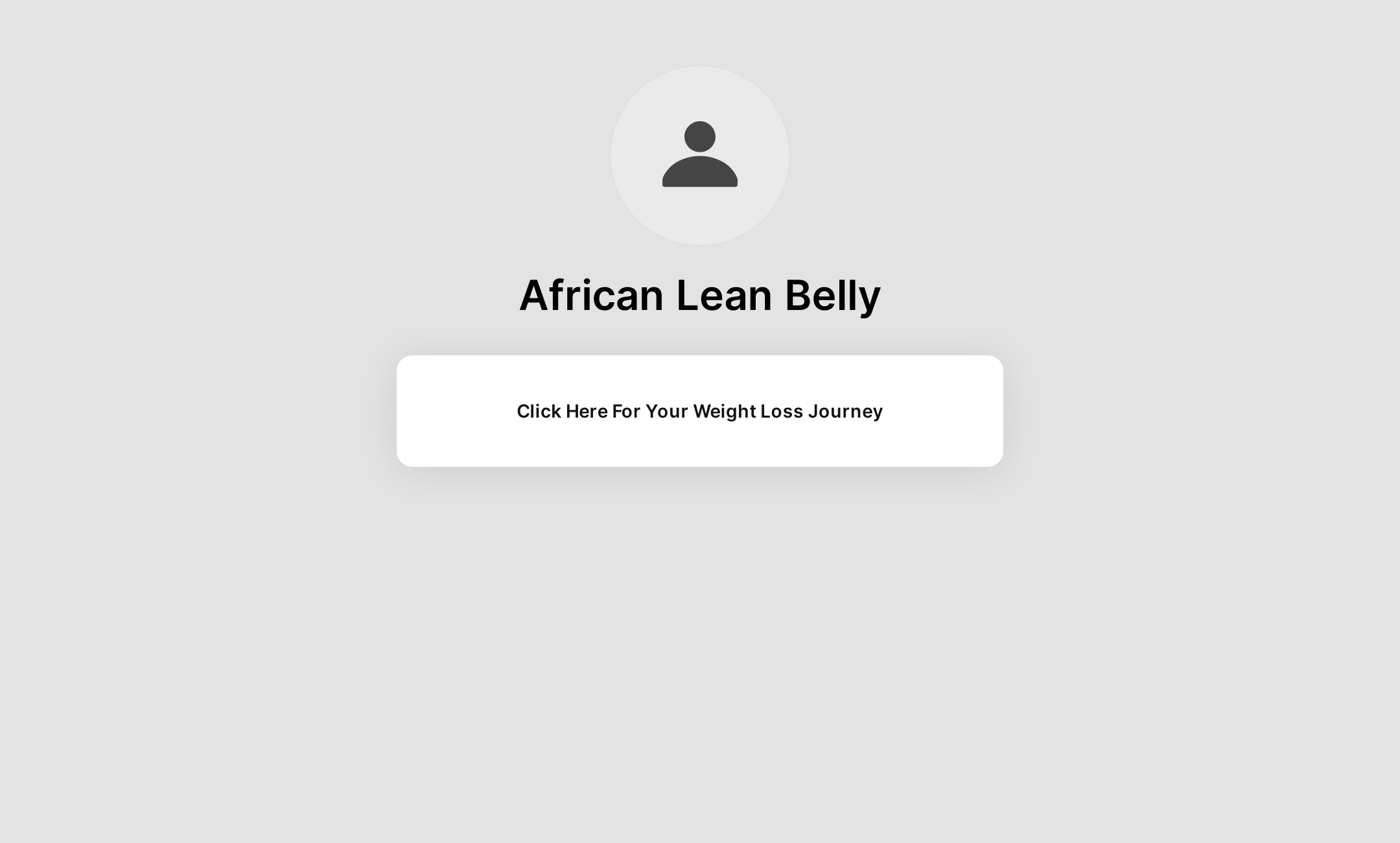 African Lean Belly's Flowpage