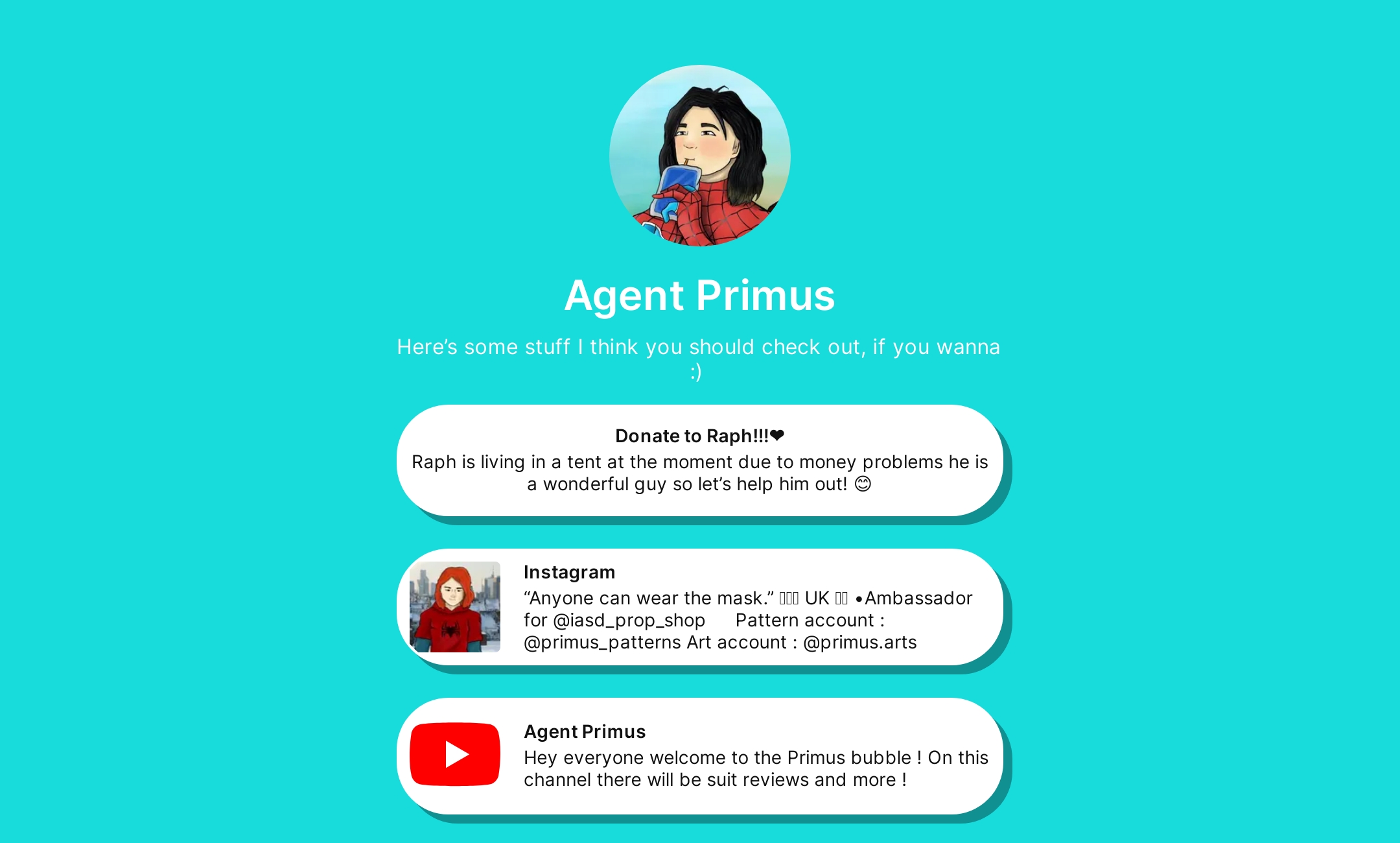 Agent Primus' Flowpage