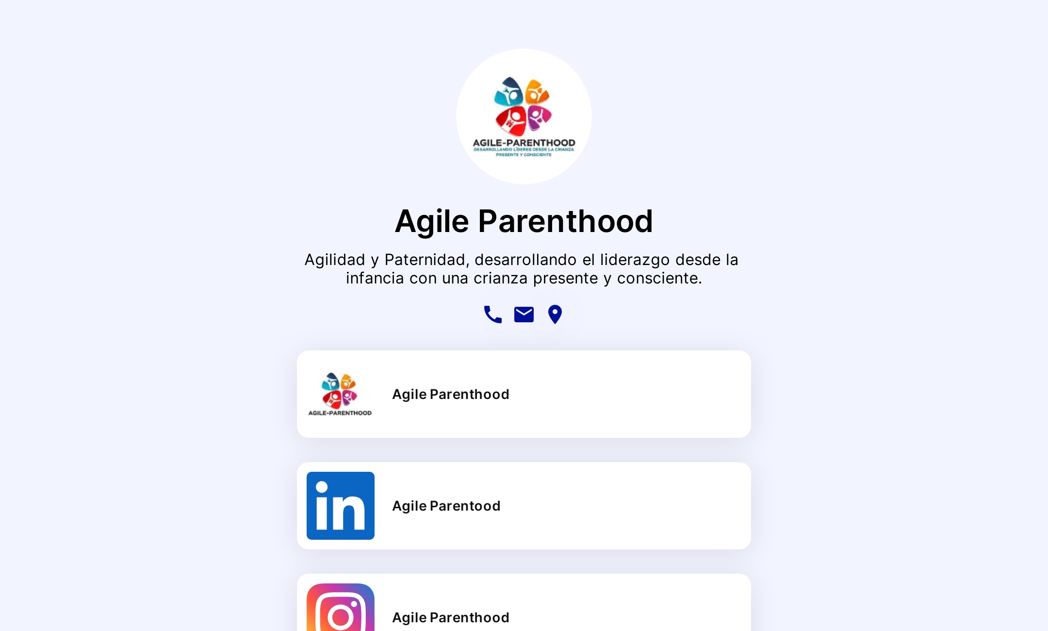 Agile Parenthood's Flowpage