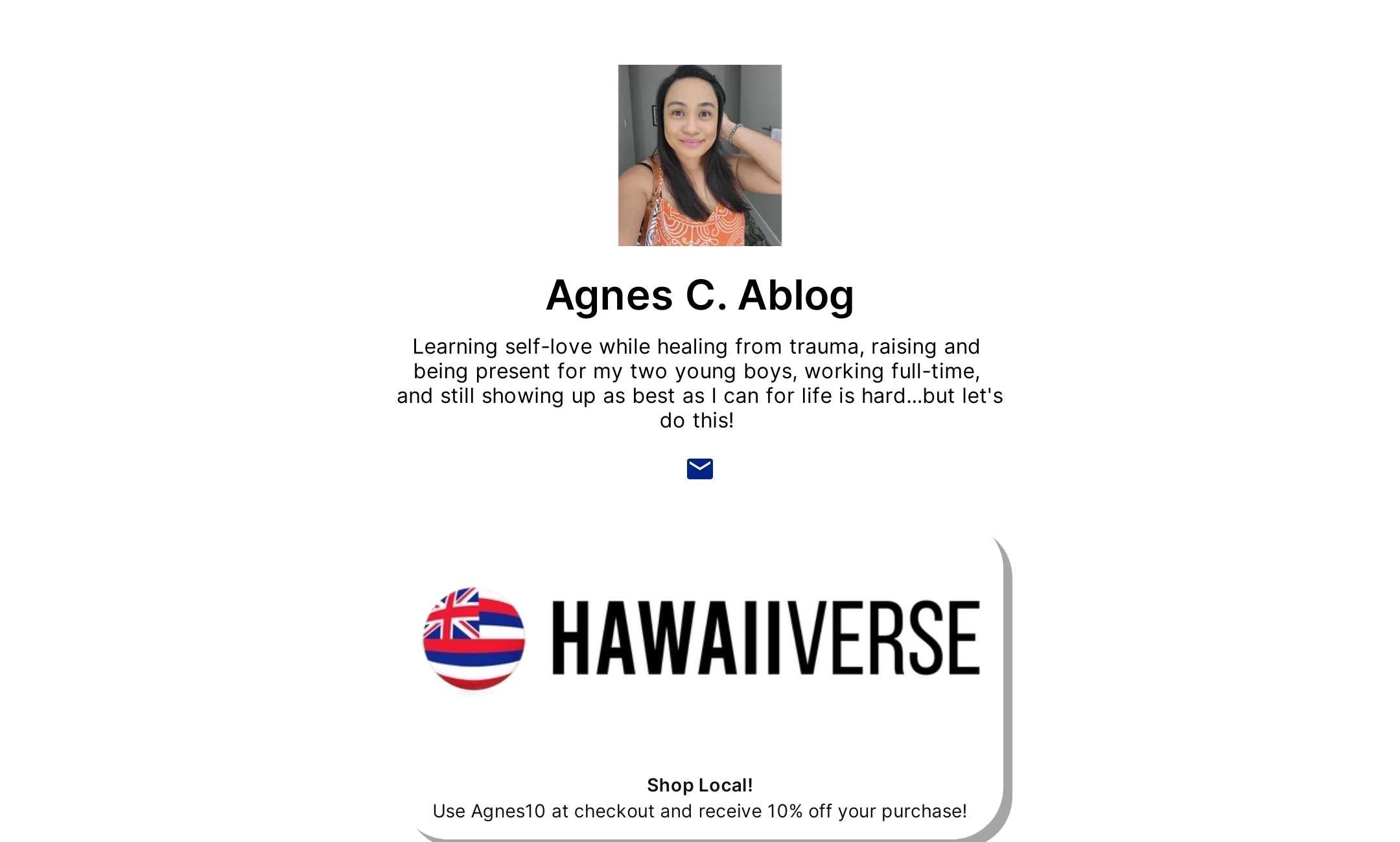 Agnes C. Ablog's Flowpage