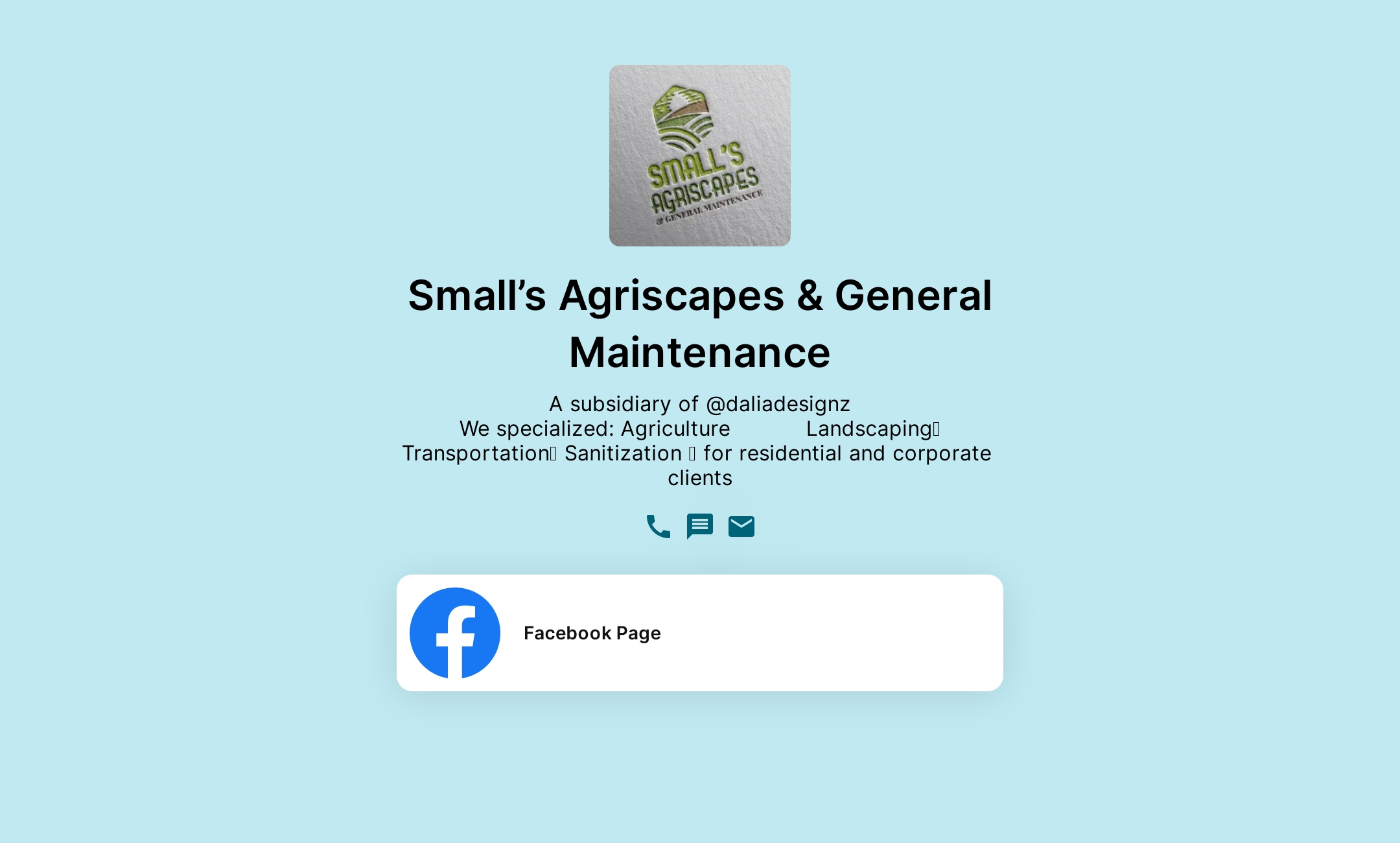 Small’s Agriscapes & General Maintenance 's Flowpage