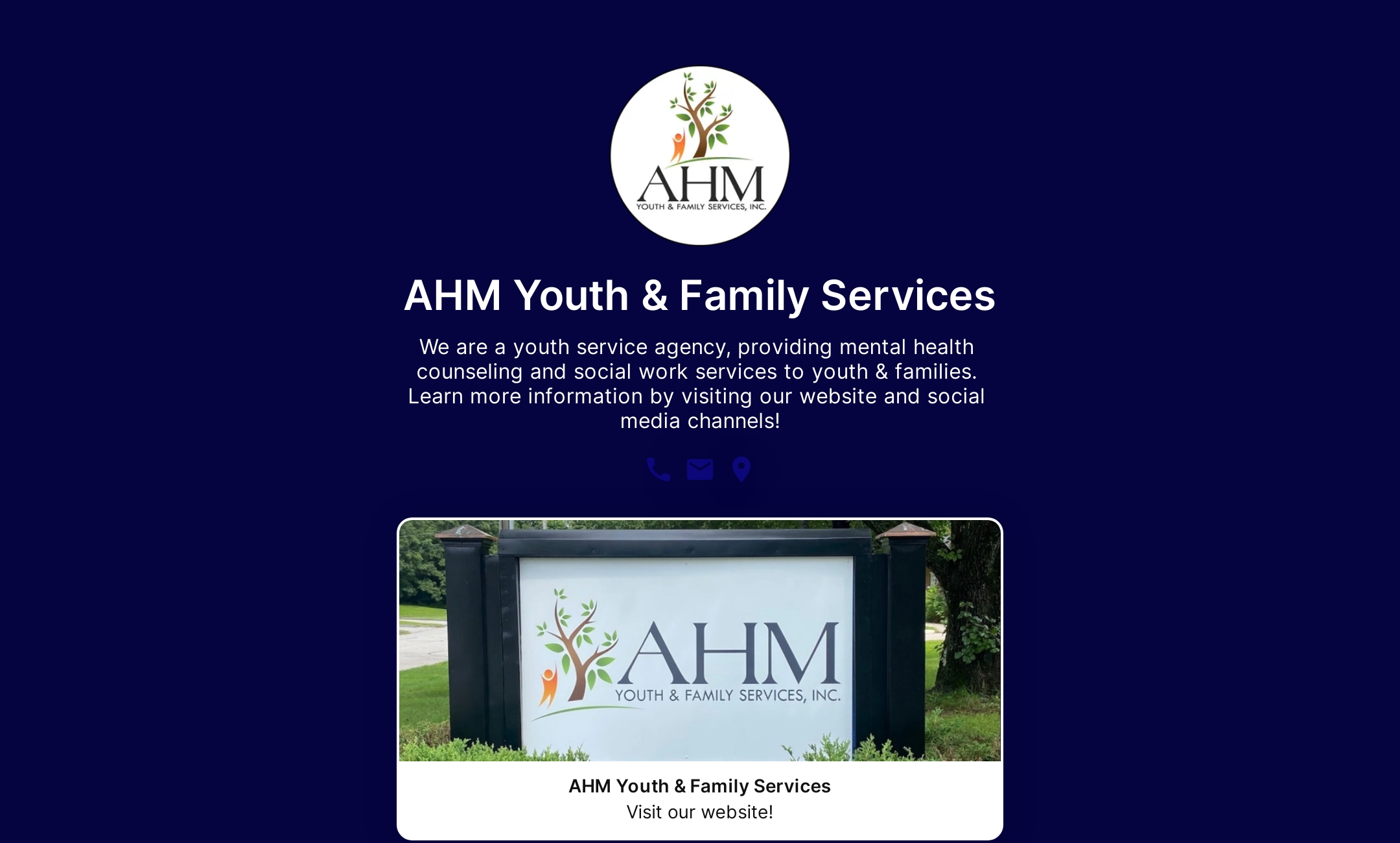 AHM Youth & Family Services' Flowpage