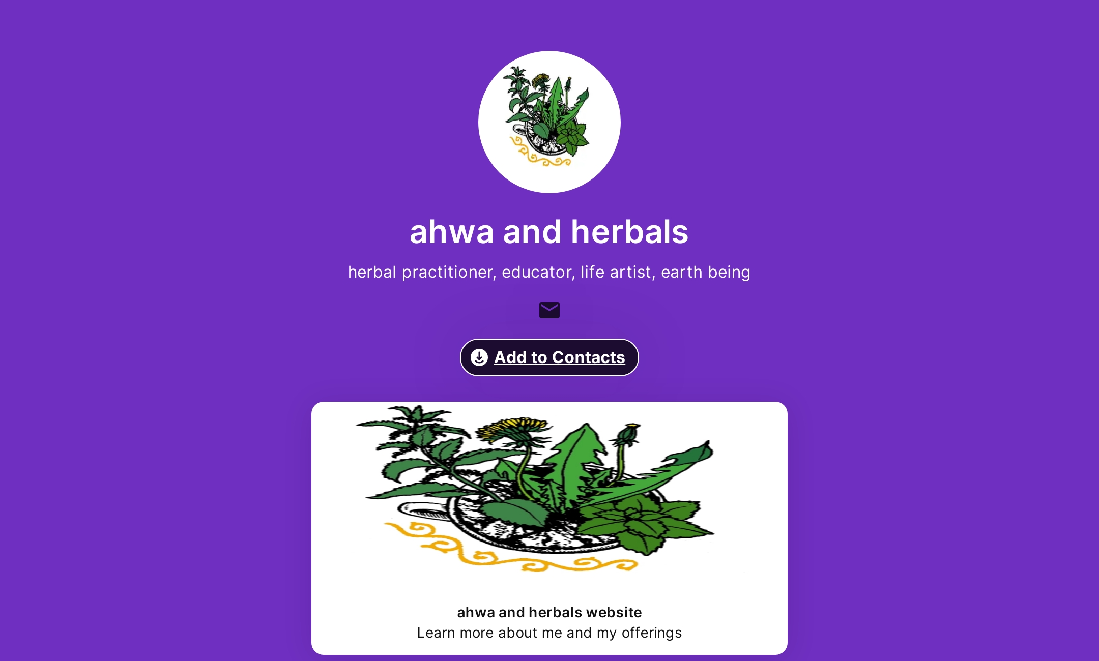 ahwa and herbals' Flowpage