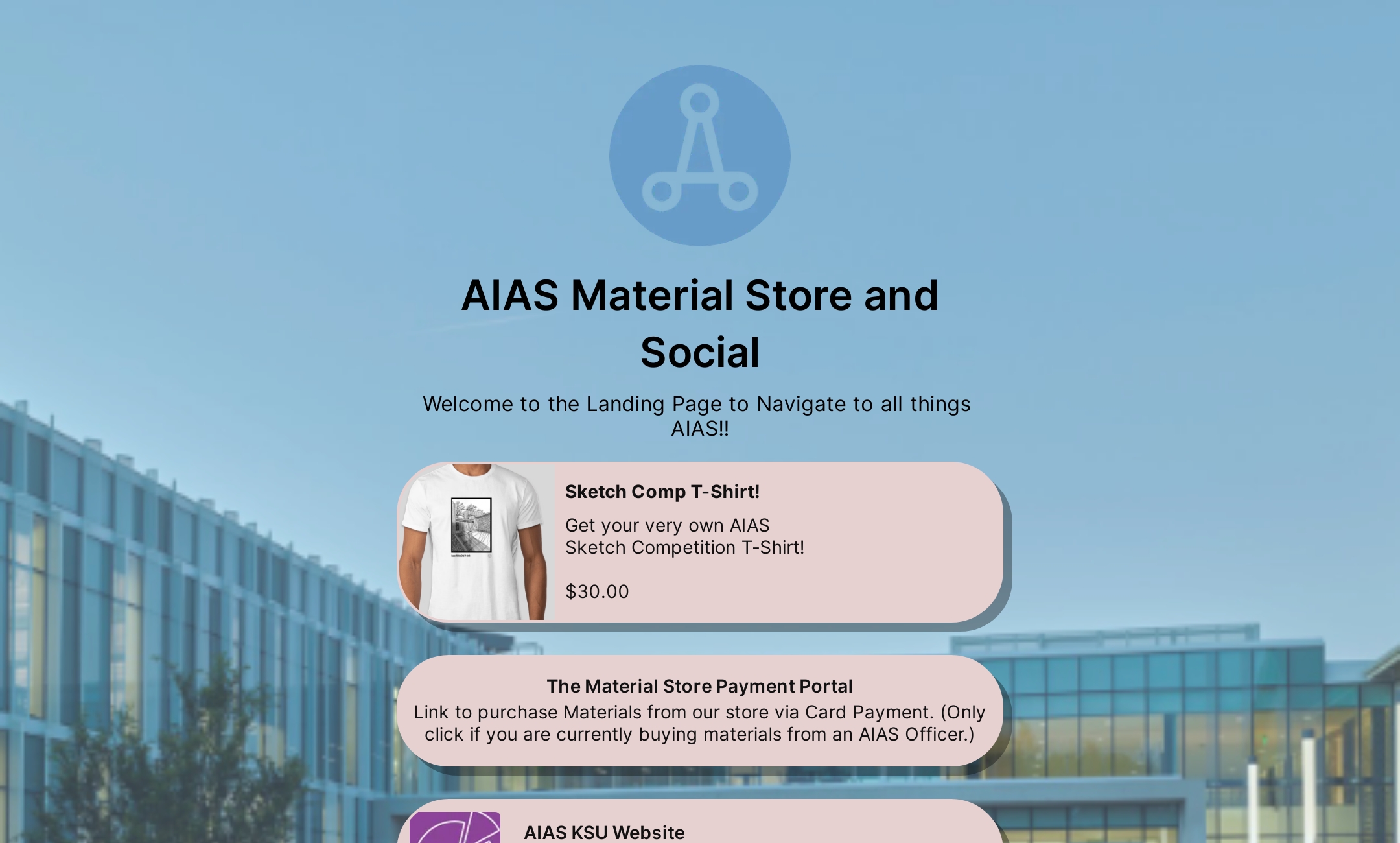 AIAS Material Store and Social's Flowpage