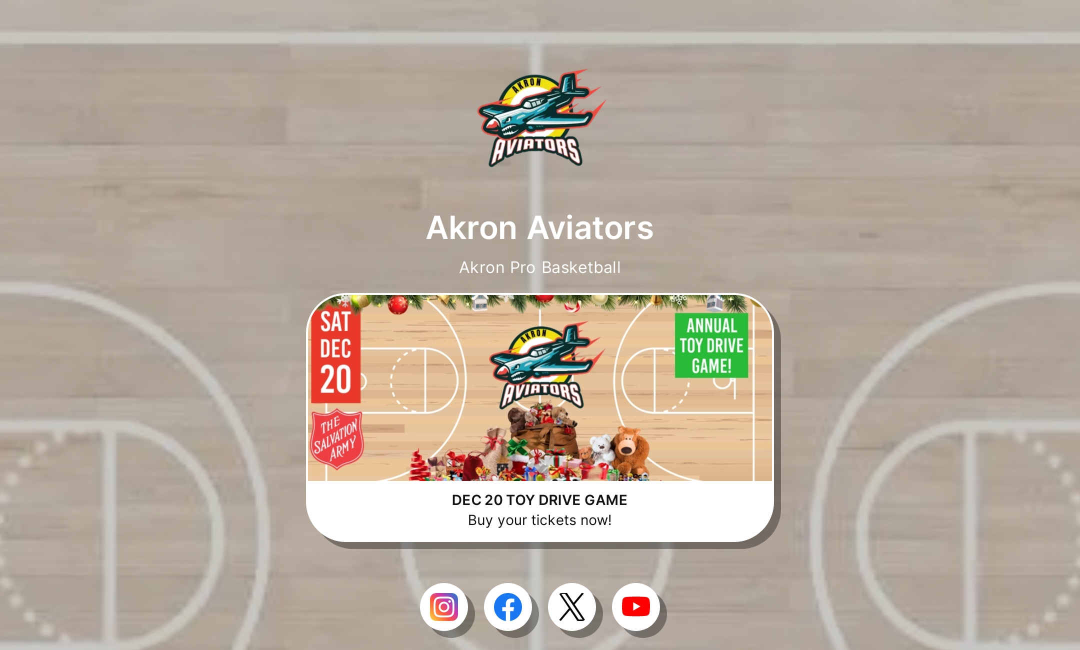 Akron Aviators' Flowpage