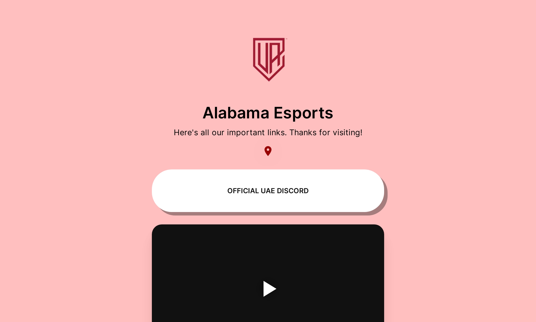 Alabama Esports' Flowpage