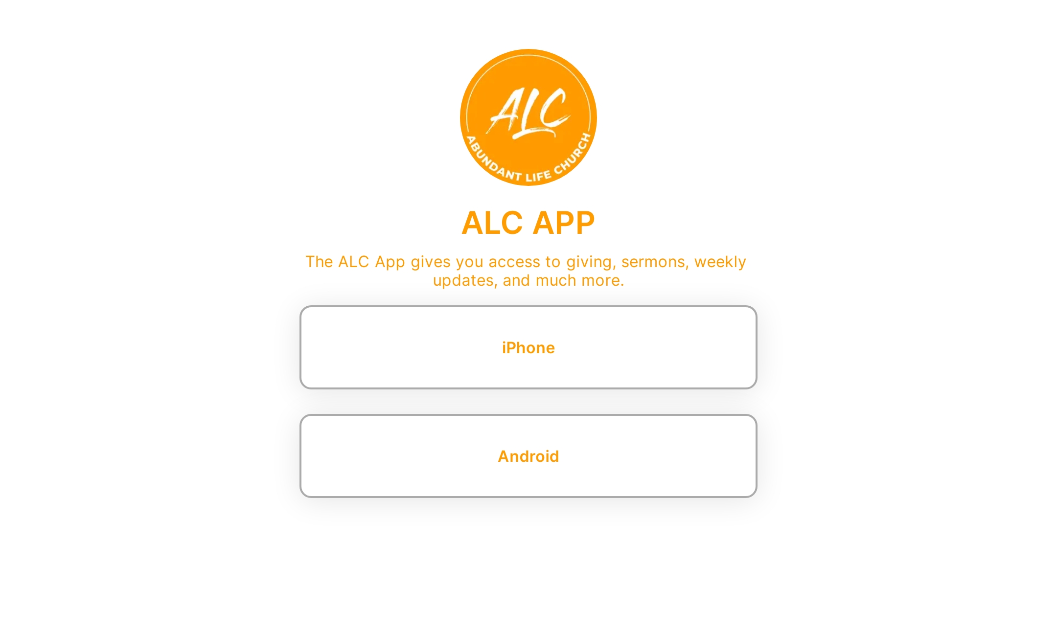ALC APP's Flowpage