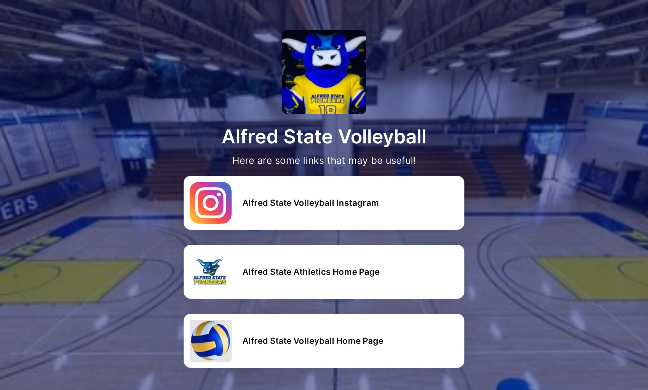 Alfred State Volleyball's Flowpage