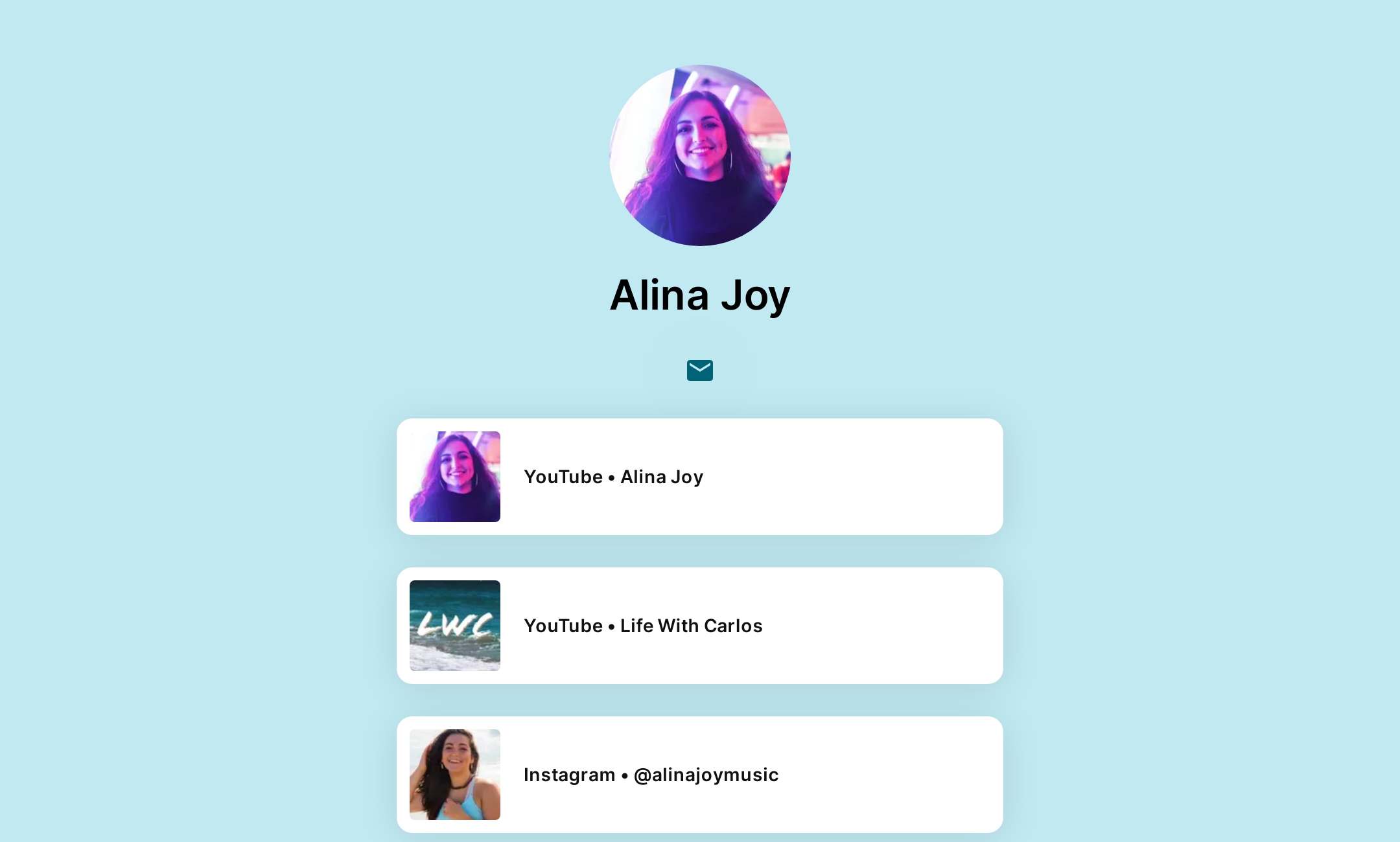 Alina Joy's Flowpage