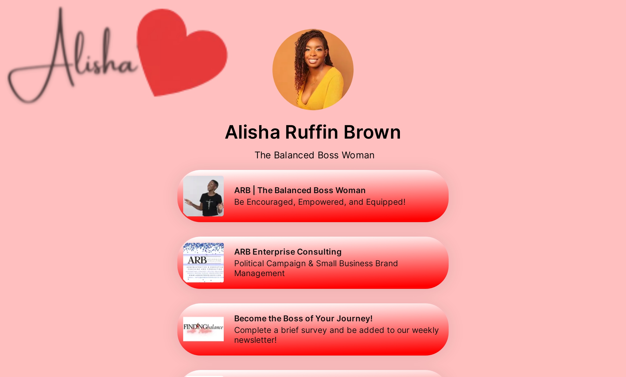 Alisha Ruffin Brown's Flowpage