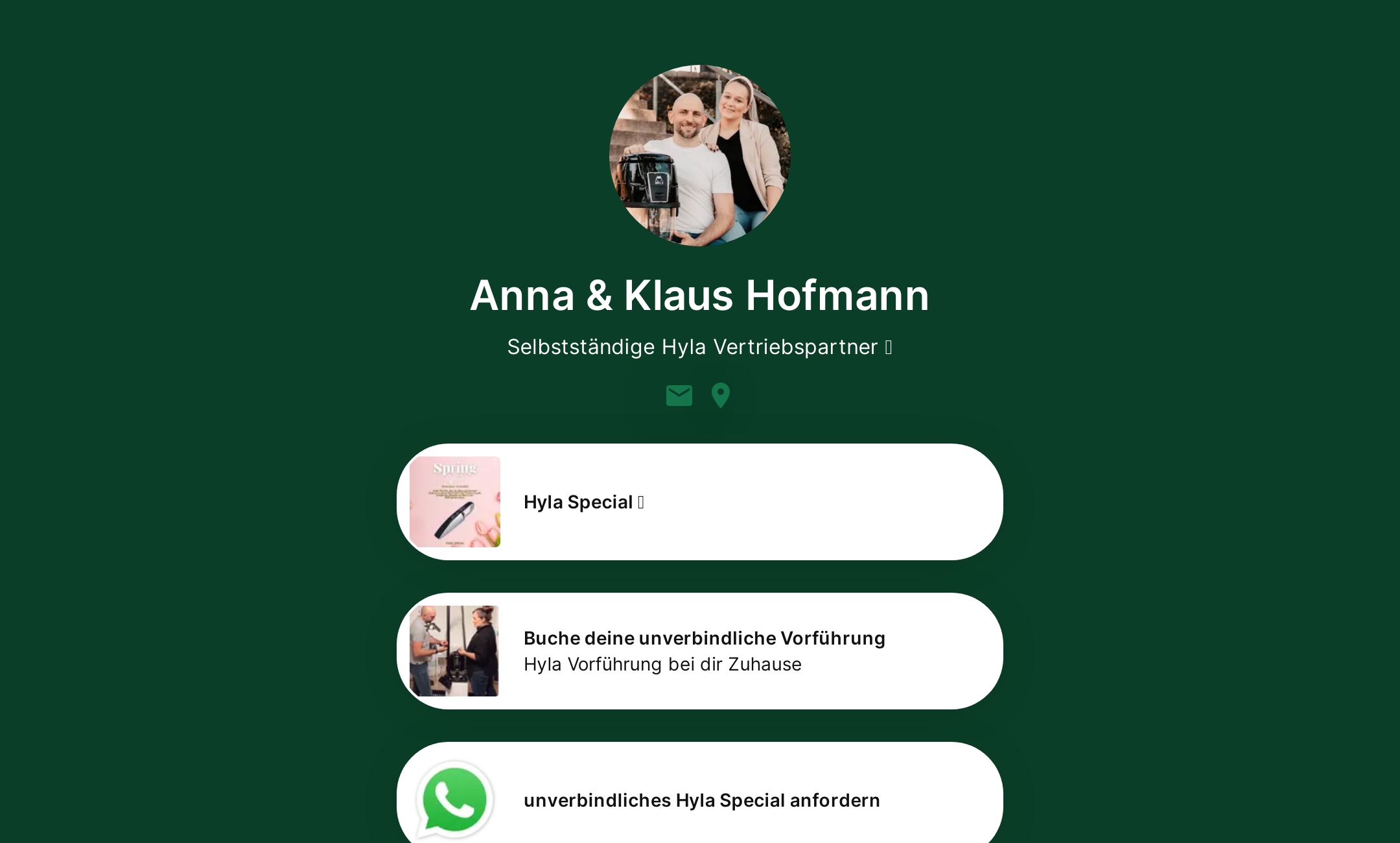 Anna & Klaus Hofmann's Flowpage