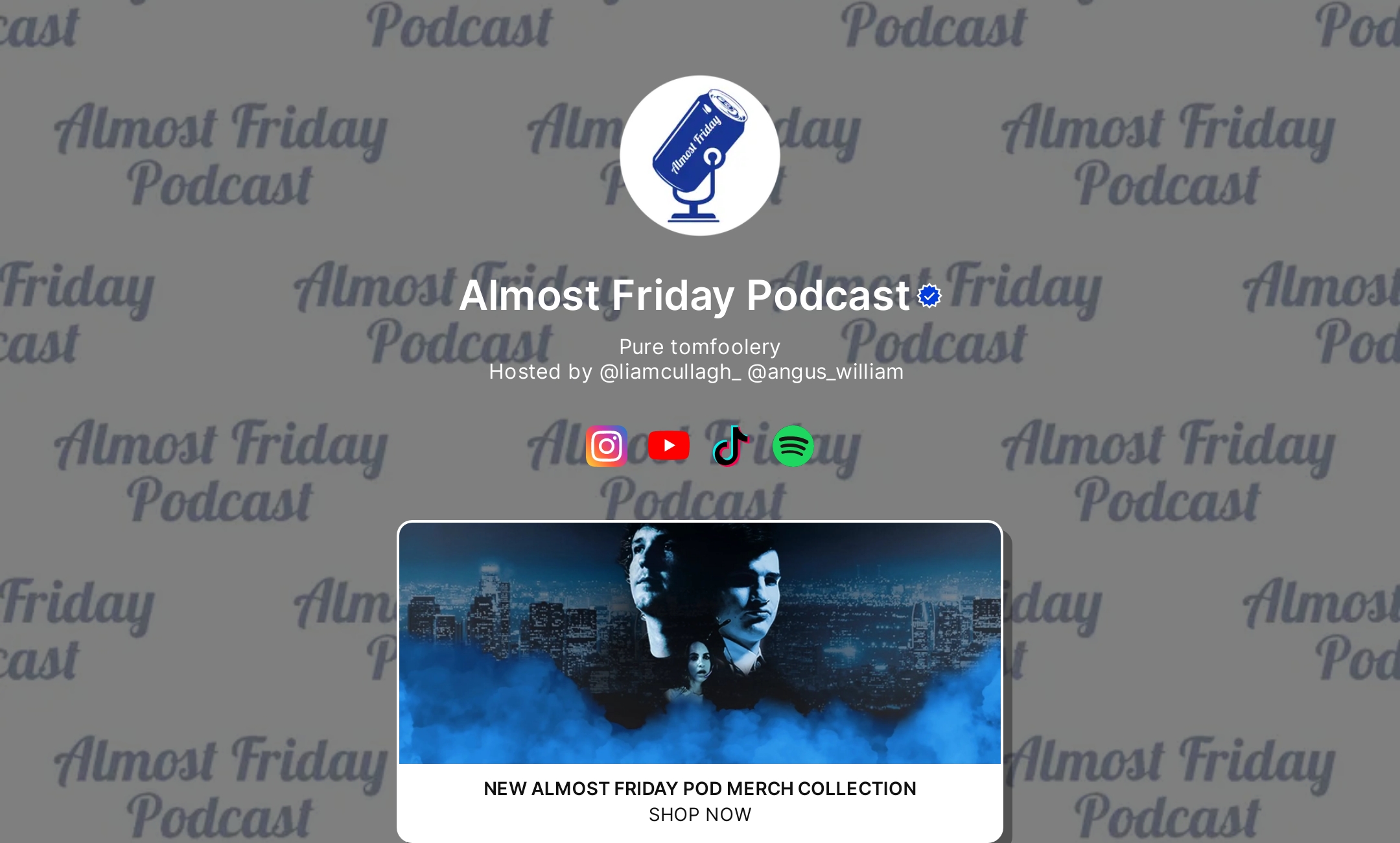 Almost Friday Podcast's Flowpage