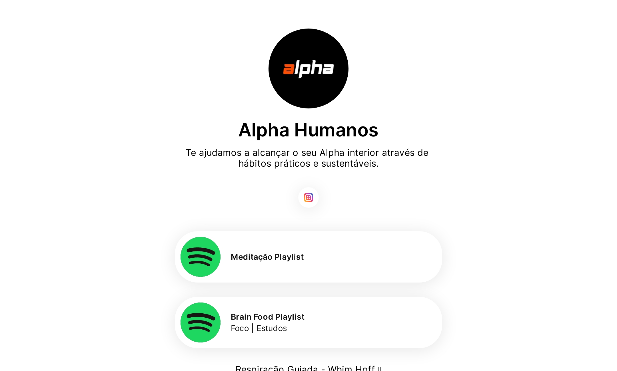Alpha Humanos' Flowpage