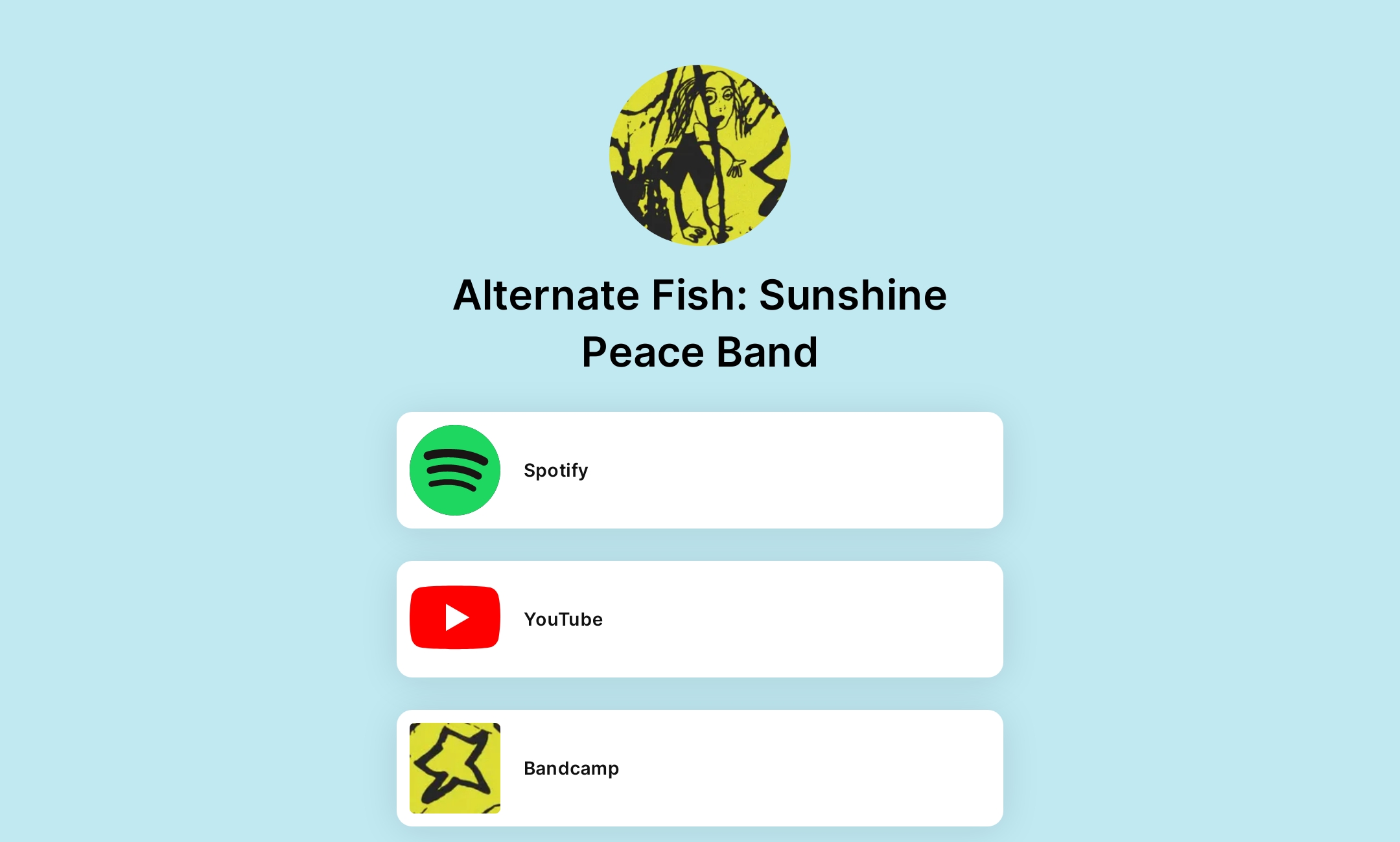 Alternate Fish: Sunshine Peace Band's Flowpage