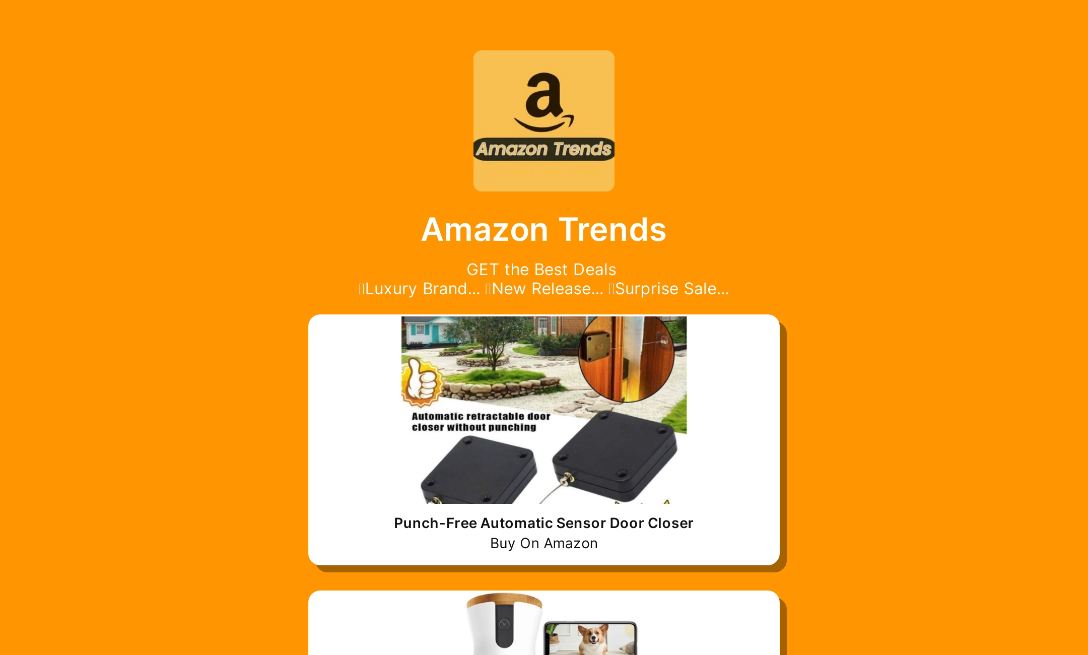 Amazon Trends' Flowpage