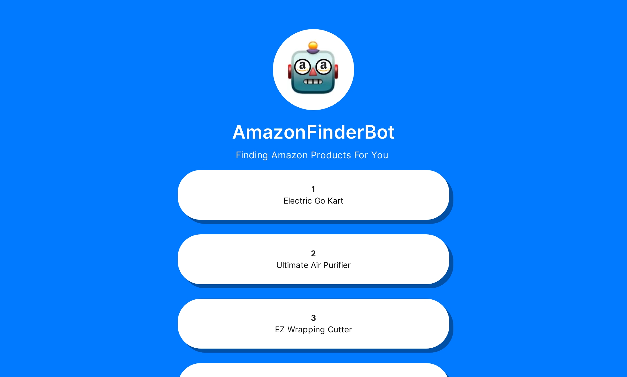 AmazonFinderBot 's Flowpage