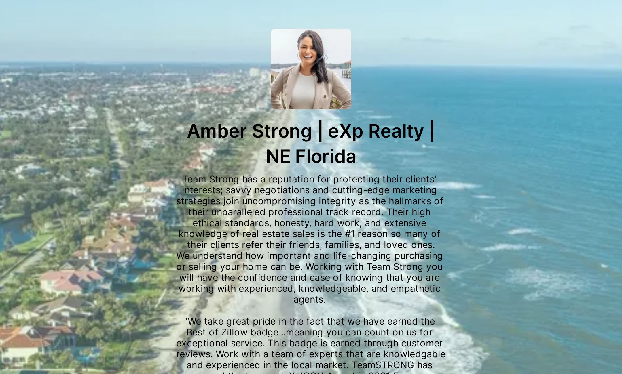 Amber Strong | eXp Realty | NE Florida's Flowpage