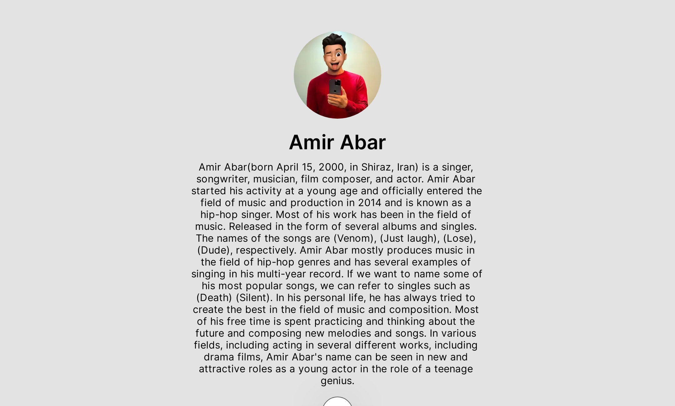 Amir Abar's Flowpage