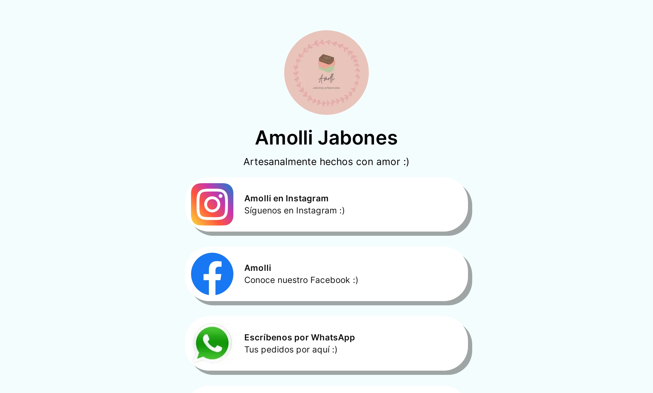 Amolli Jabones' Flowpage