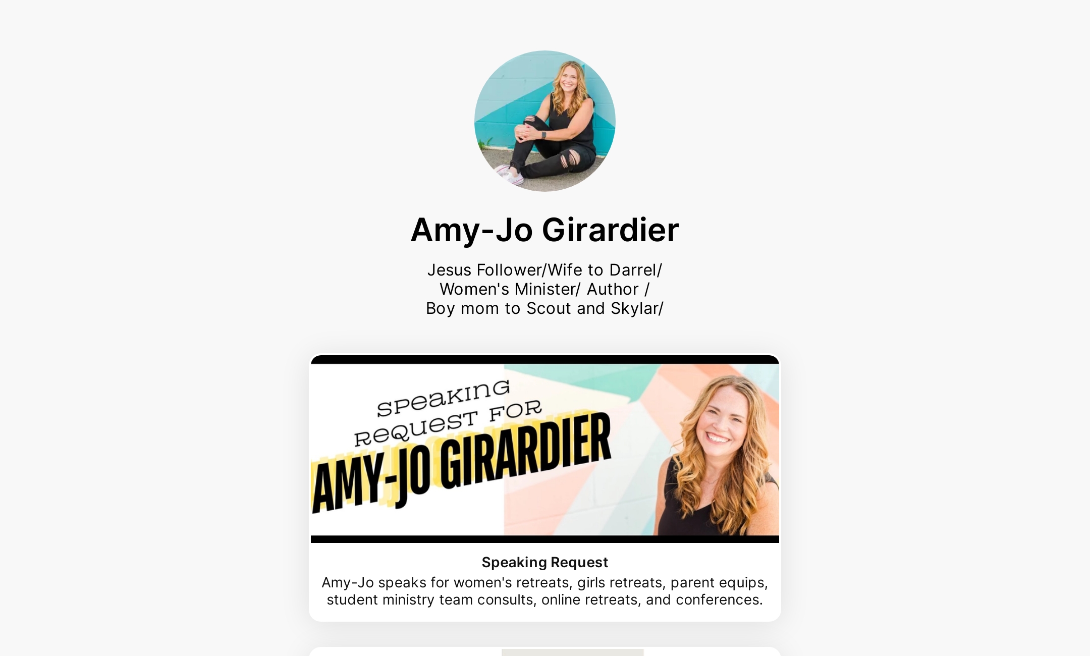 Amy-Jo Girardier's Flowpage