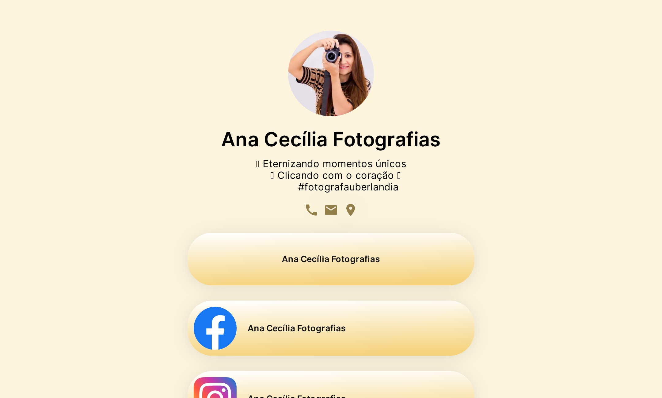 Ana Cecília Fotografias' Flowpage