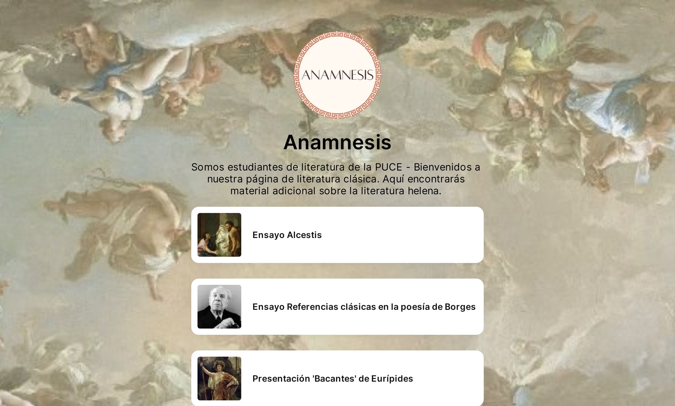 Anamnesis' Flowpage