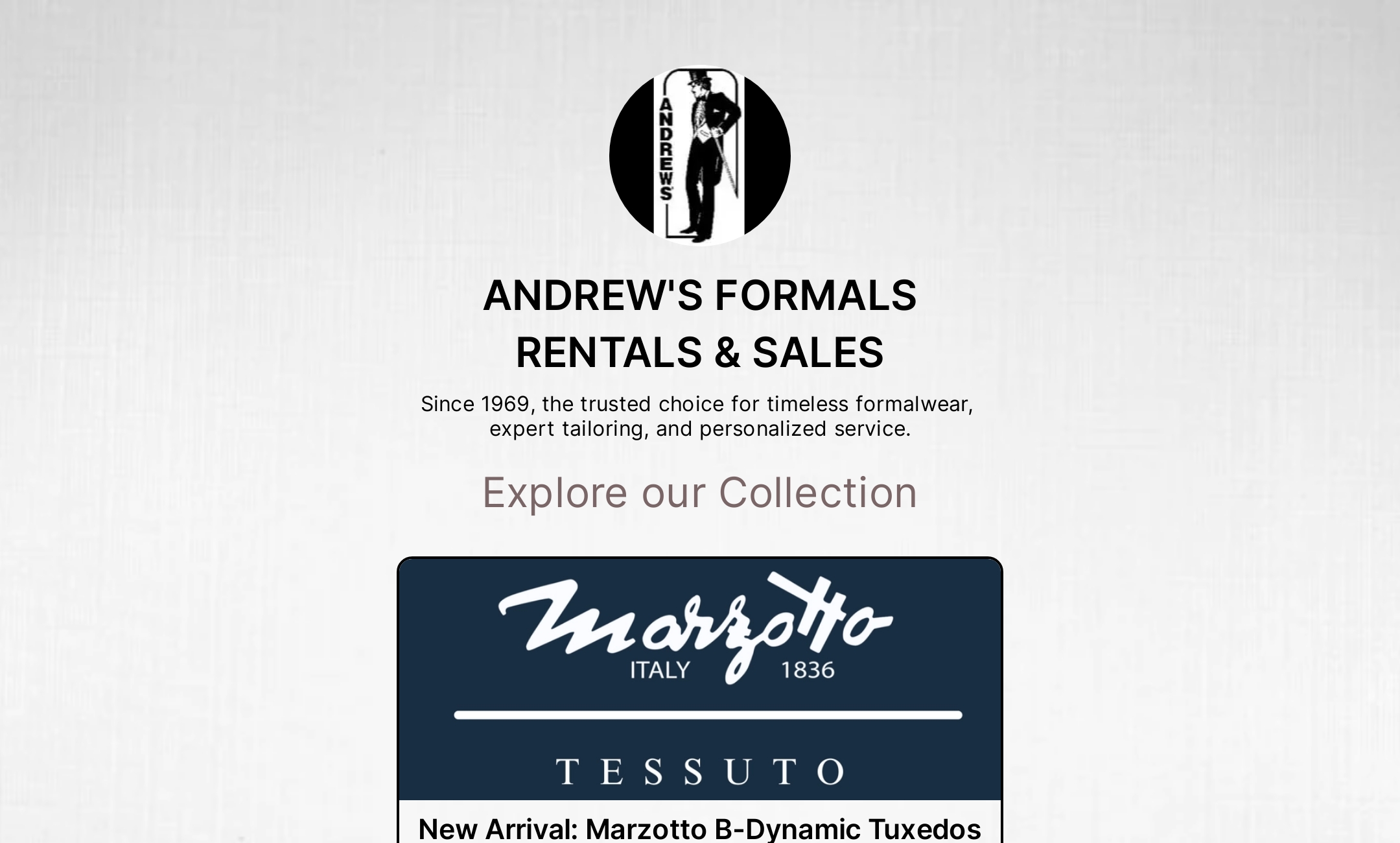 ANDREW'S FORMALS RENTALS & SALES's Flowpage