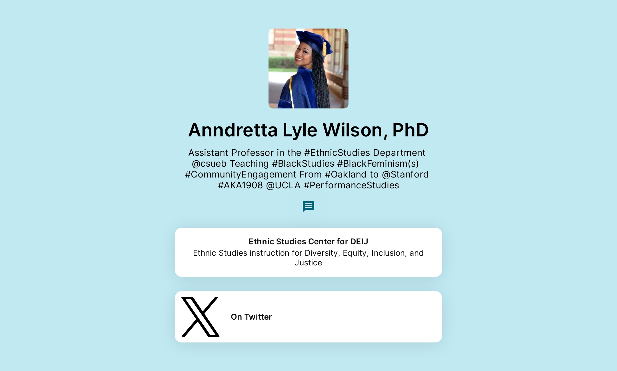 Anndretta Lyle Wilson, PhD's Flowpage