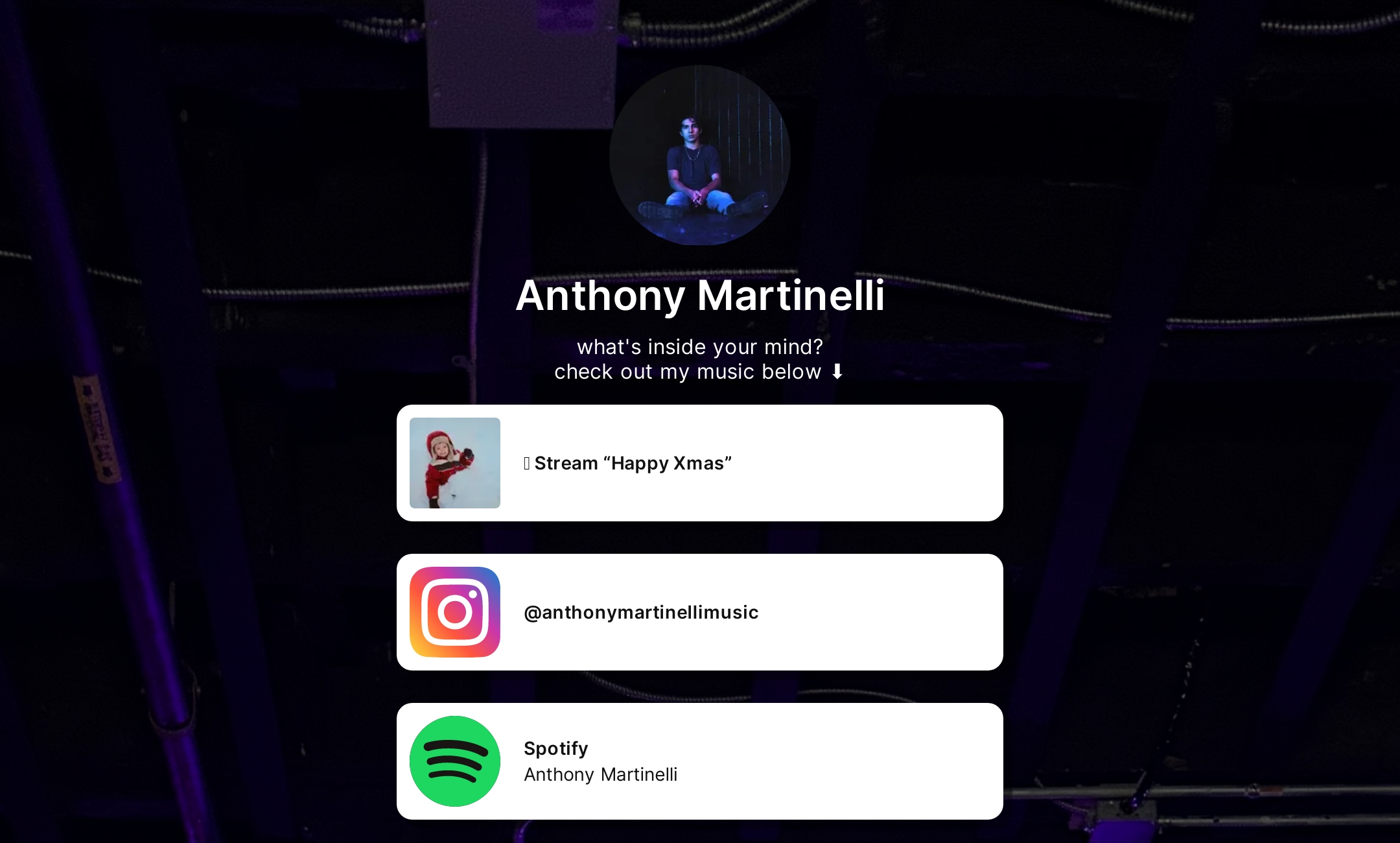 Anthony Martinelli's Flowpage