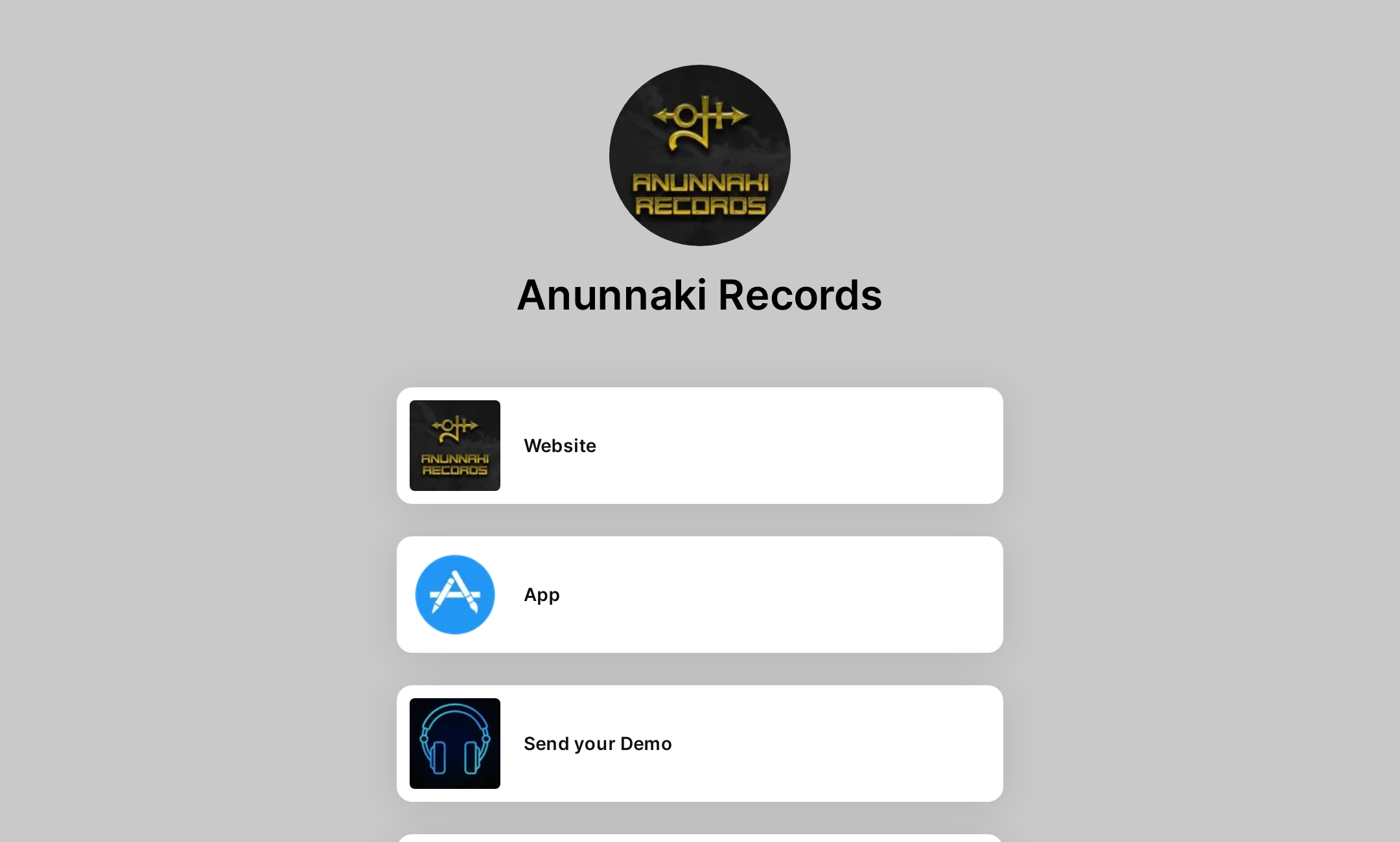 Anunnaki Records' Flowpage