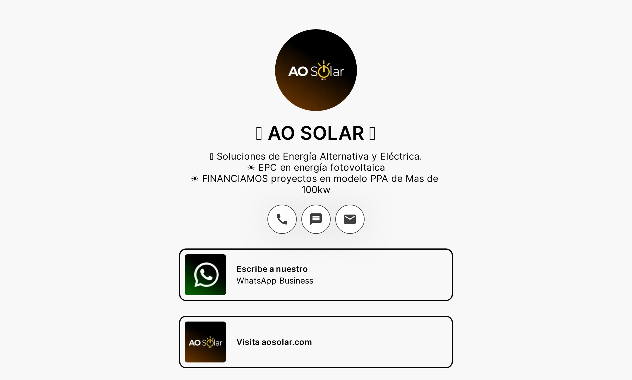 🔆 AO SOLAR 🔆's Flowpage