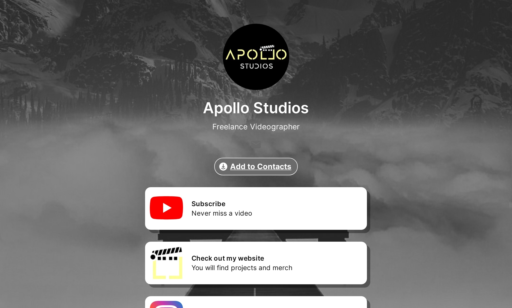Apollo Studios Flowpage