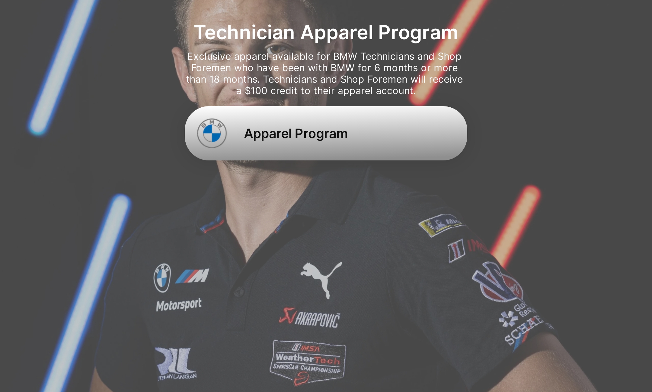 Technician Apparel Program's Flowpage