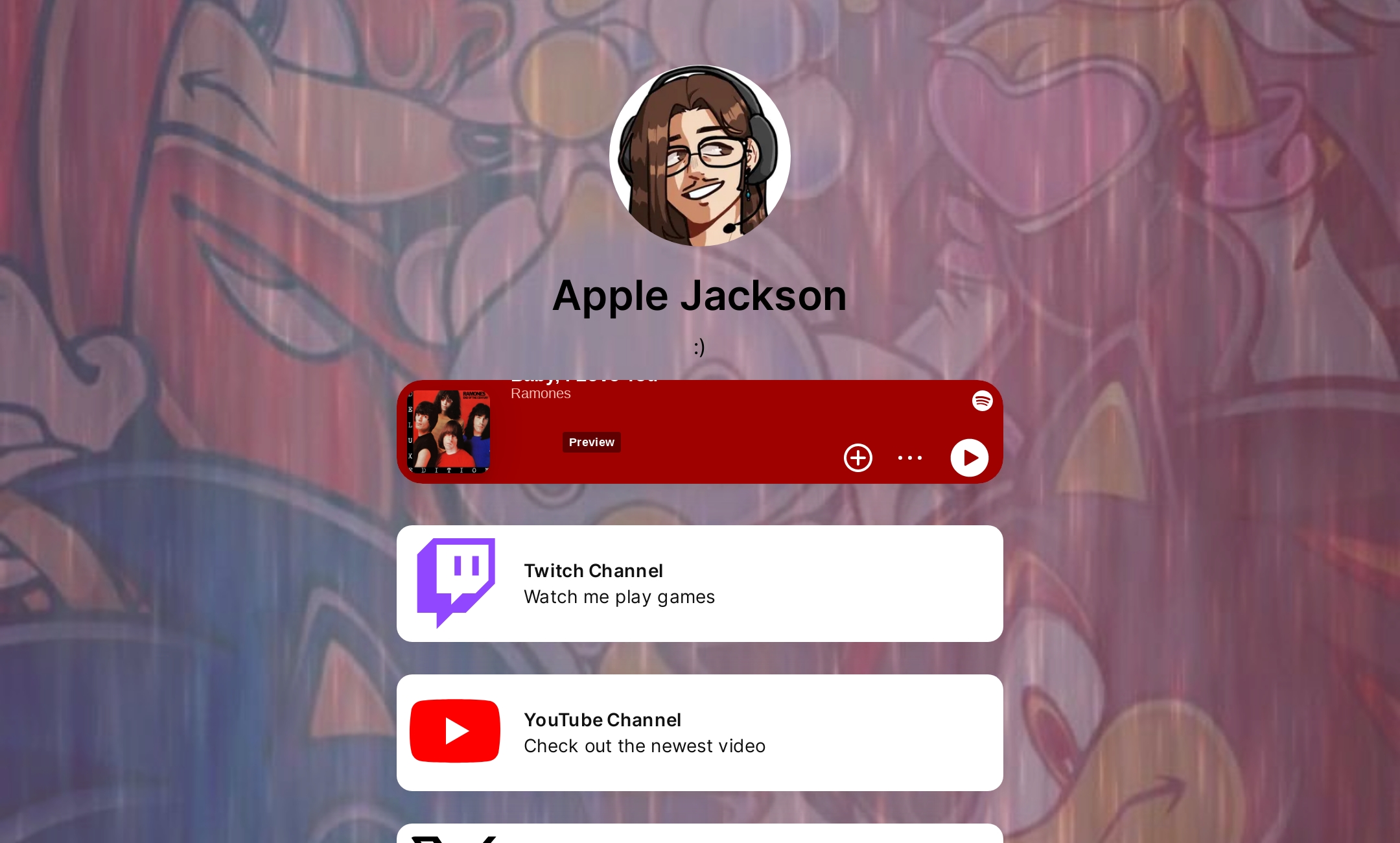 Apple Jackson's Flowpage